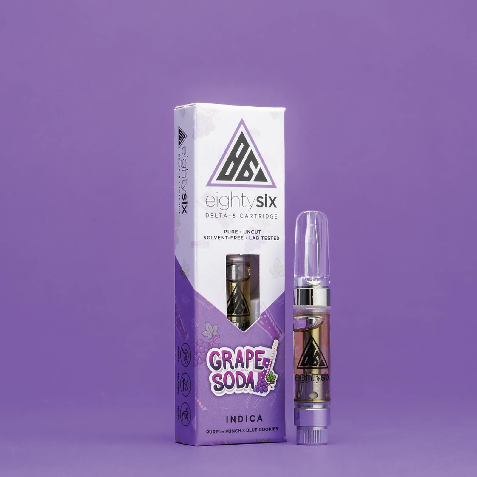 Eighty Six Brand: Eighty Six Brand - Grape Soda (Purple Punch) Delta-8 ...