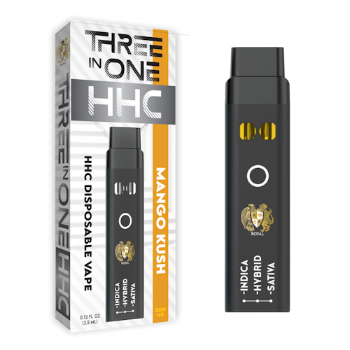 RA Royal: R.A Royal HHC Three in One Disposable: Mango Kush (3000MG ...