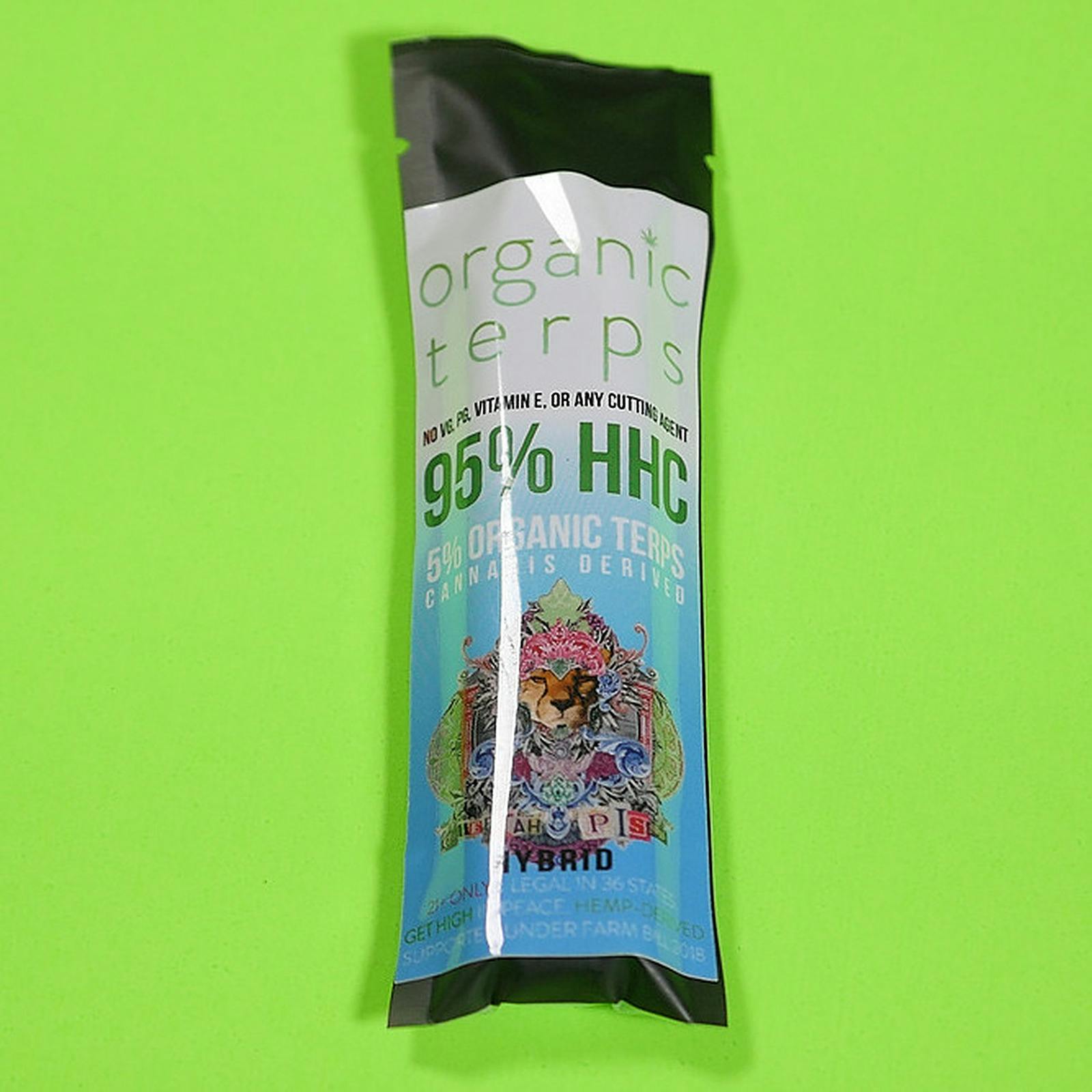 Organic Terps: Cheetah Piss HHC Disposable Vape - 1 Gram | Leafly
