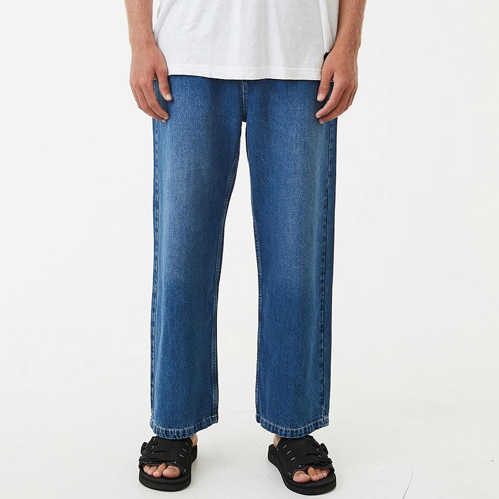 AFENDS: Afends Mens Pablo - THC Essentials - Hemp Denim Baggy Jeans ...