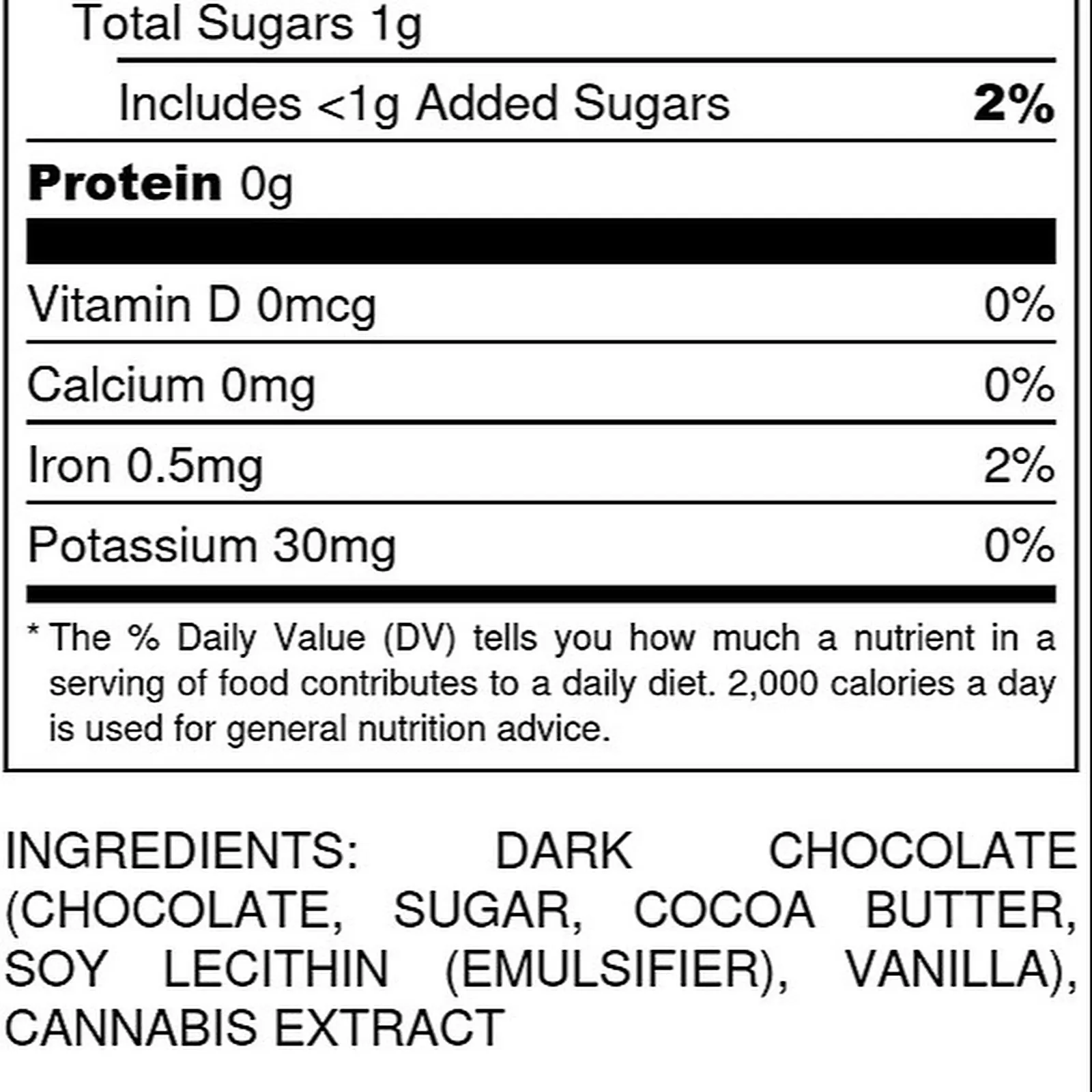 Haze & Main: Haze & Main Dark Chocolate Bar 1,000mg | Leafly