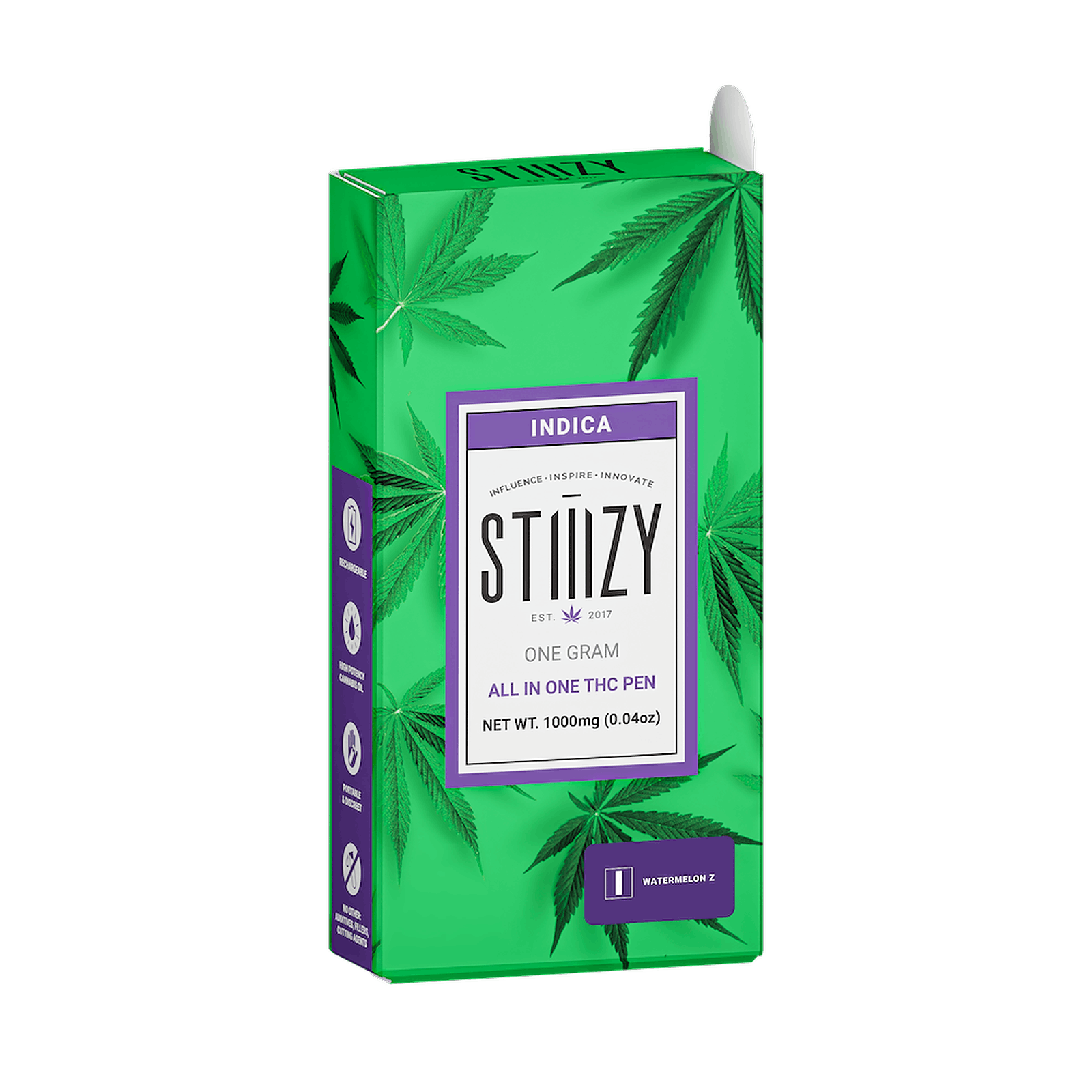 STIIIZY: WATERMELON Z - ALL-IN-ONE 1G THC PEN | Leafly