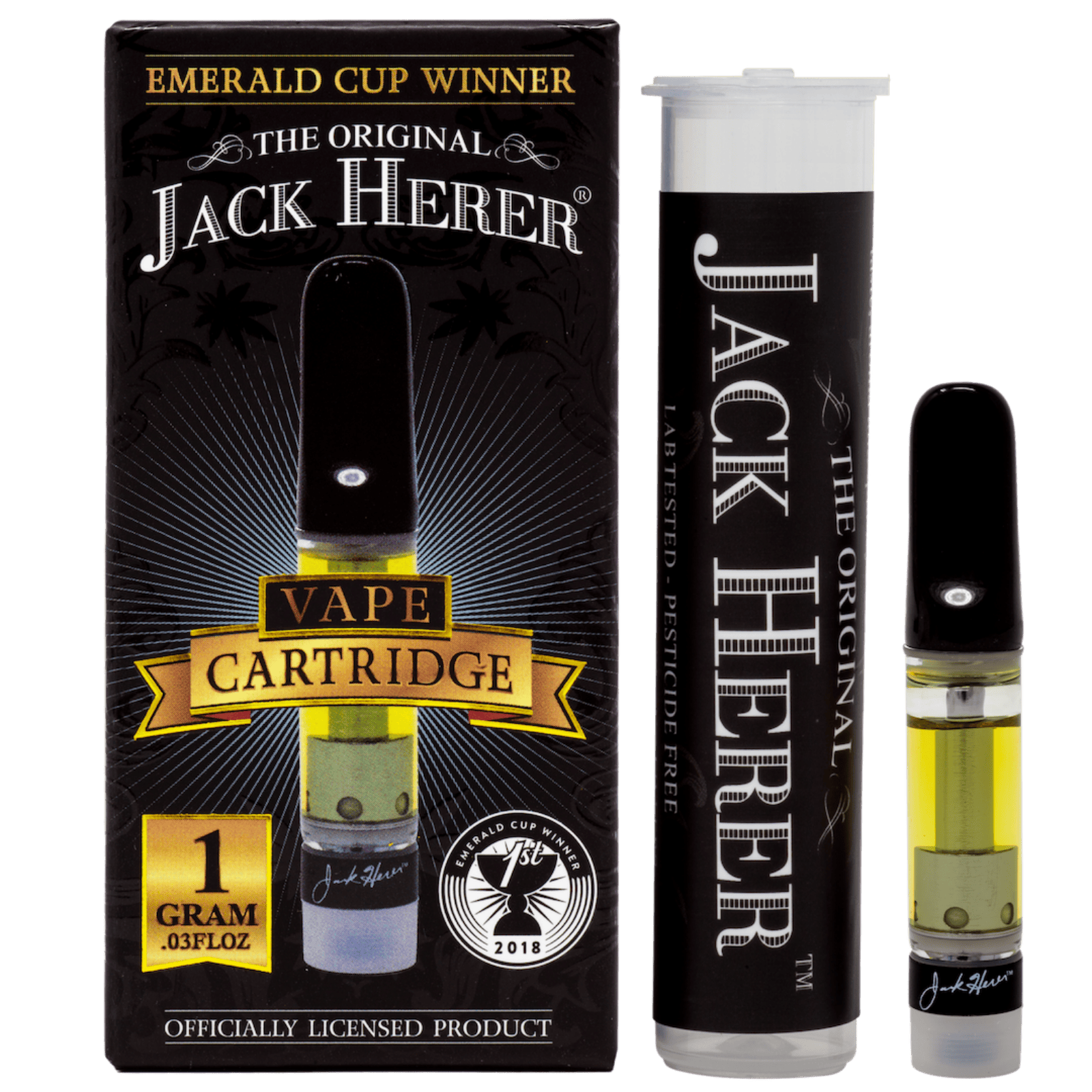 The Original Jack Herer: The Original Jack Herer Cartridge 0.5g | Leafly