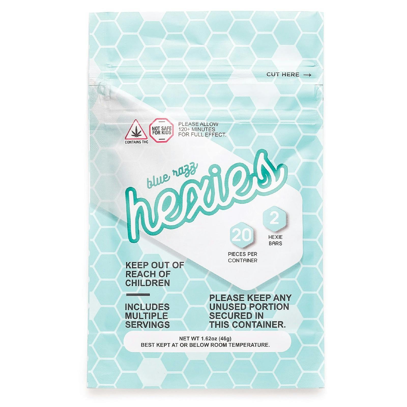 Hexies: Hexies Blue Razz (20 Pack) | Leafly
