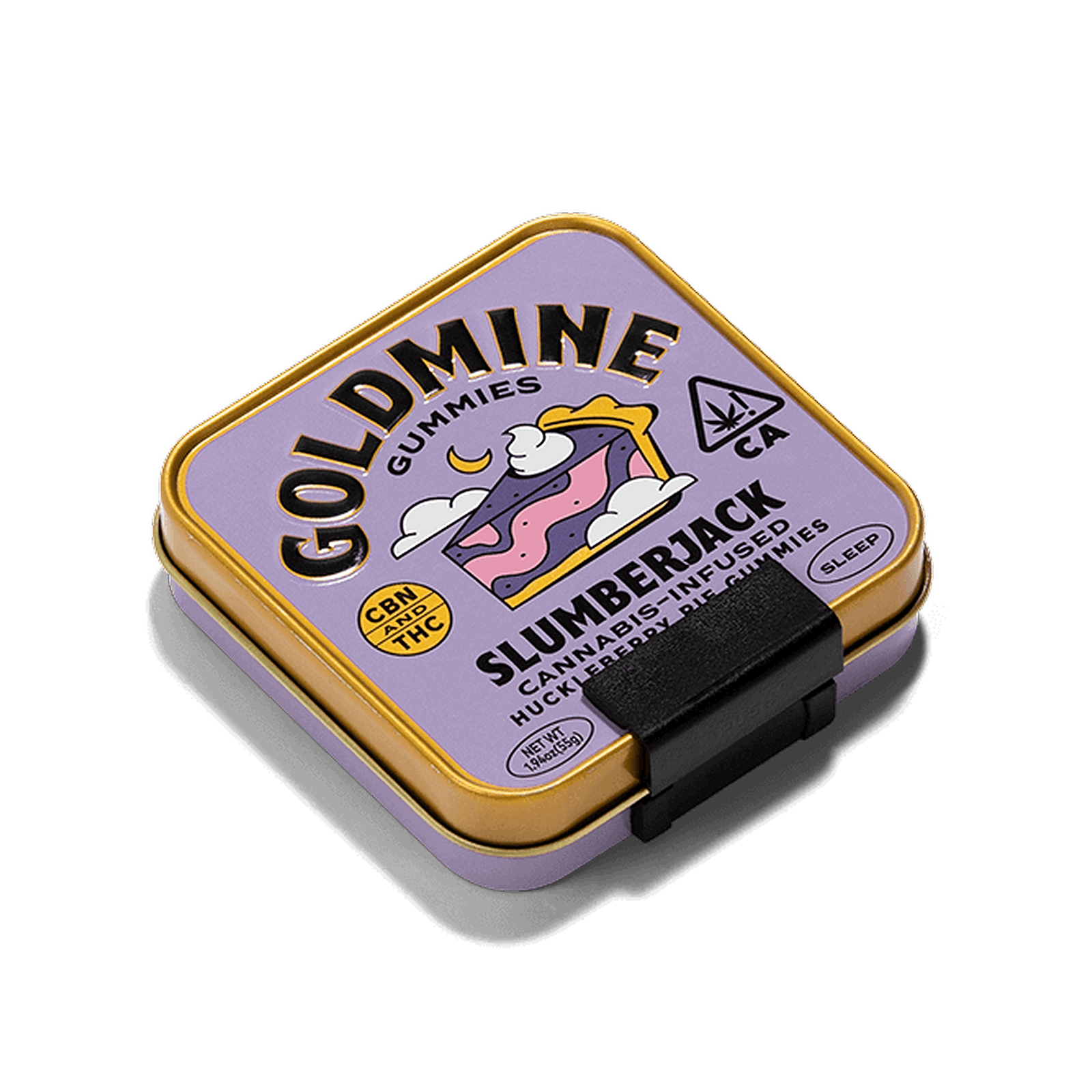 Breez: Goldmine Gummies Slumberjack: Huckleberry Pie (Sleep) | Leafly