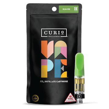 Curio Wellness: Rum Pie Vape Cartridge [0.5g] | Leafly