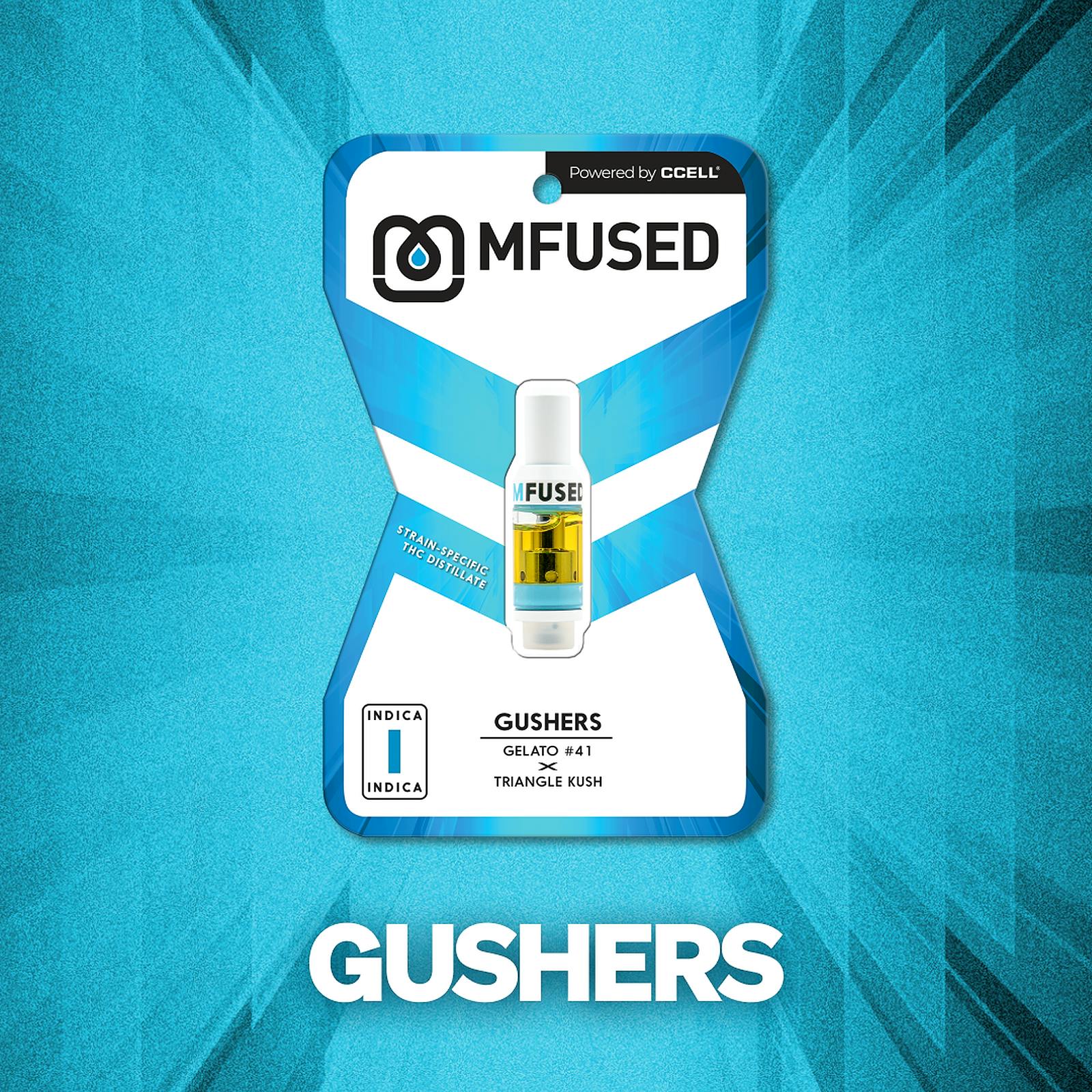 MFUSED: Gushers - Strain Specific Distillate Tank | Leafly