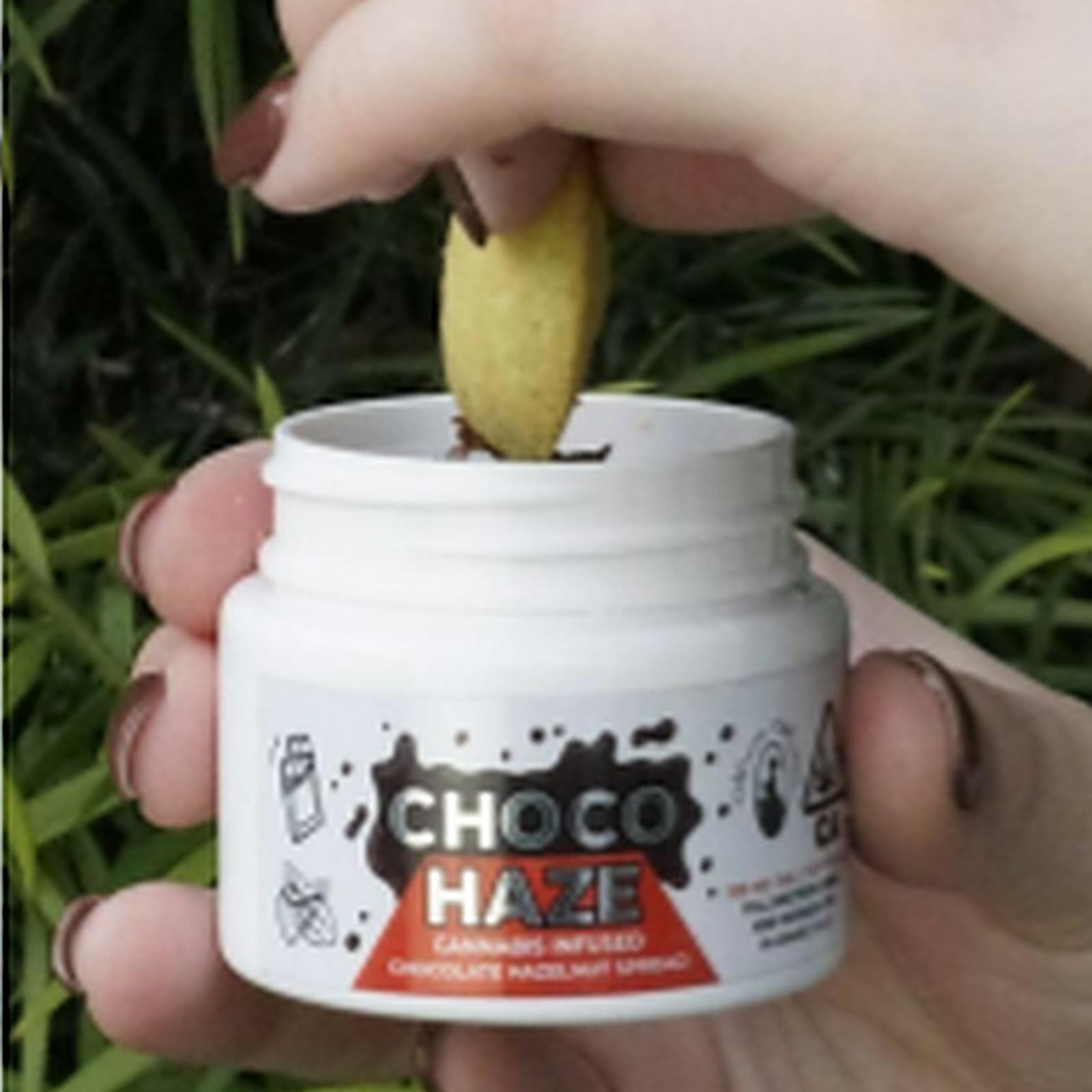 Madame Munchie: CHOCO HAZE Chocolate Hazelnut Spread 100mg Jar | Leafly