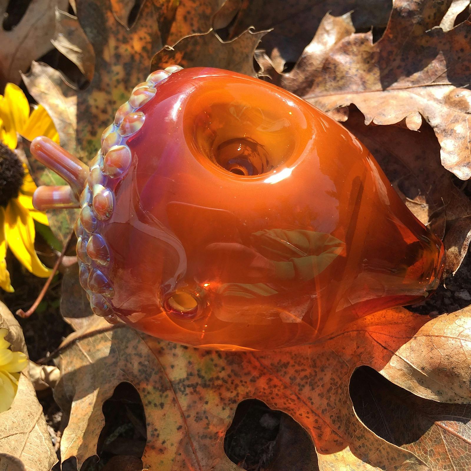 Humble Pride Glass: Acorn Glass Pipe | Leafly