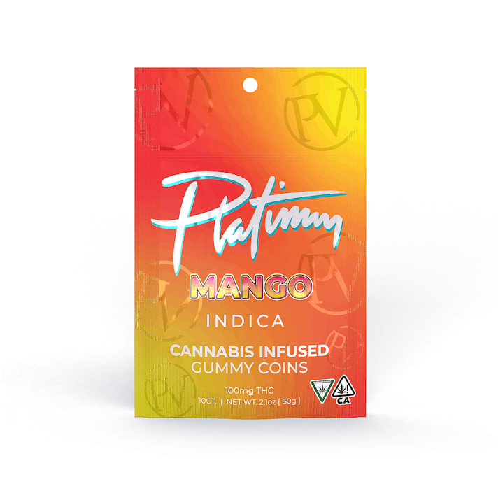 Platinum Vape: Platinum Vape 100mg Gummies - Mango | Leafly