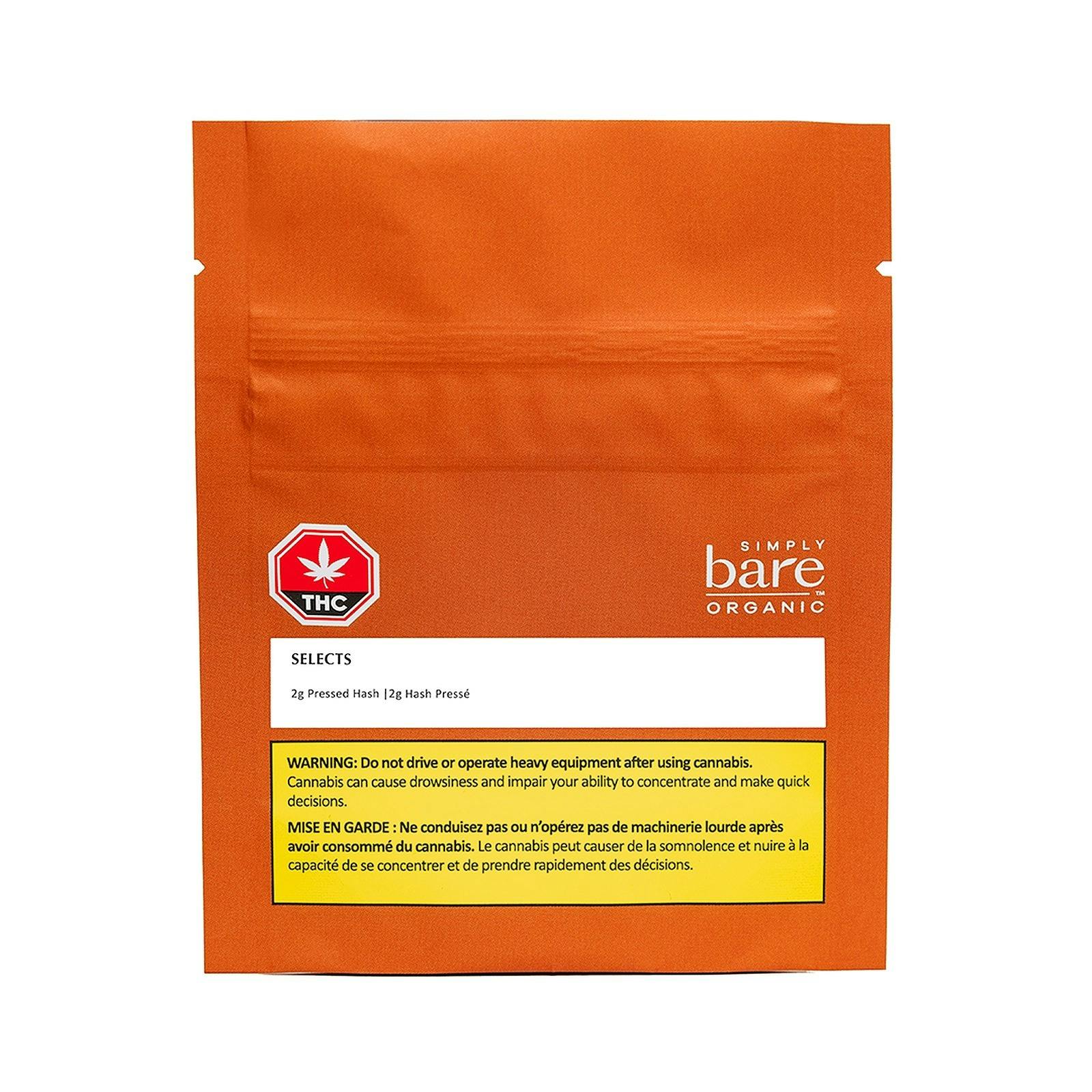 Simply Bare: Selects 2g Hash | Leafly