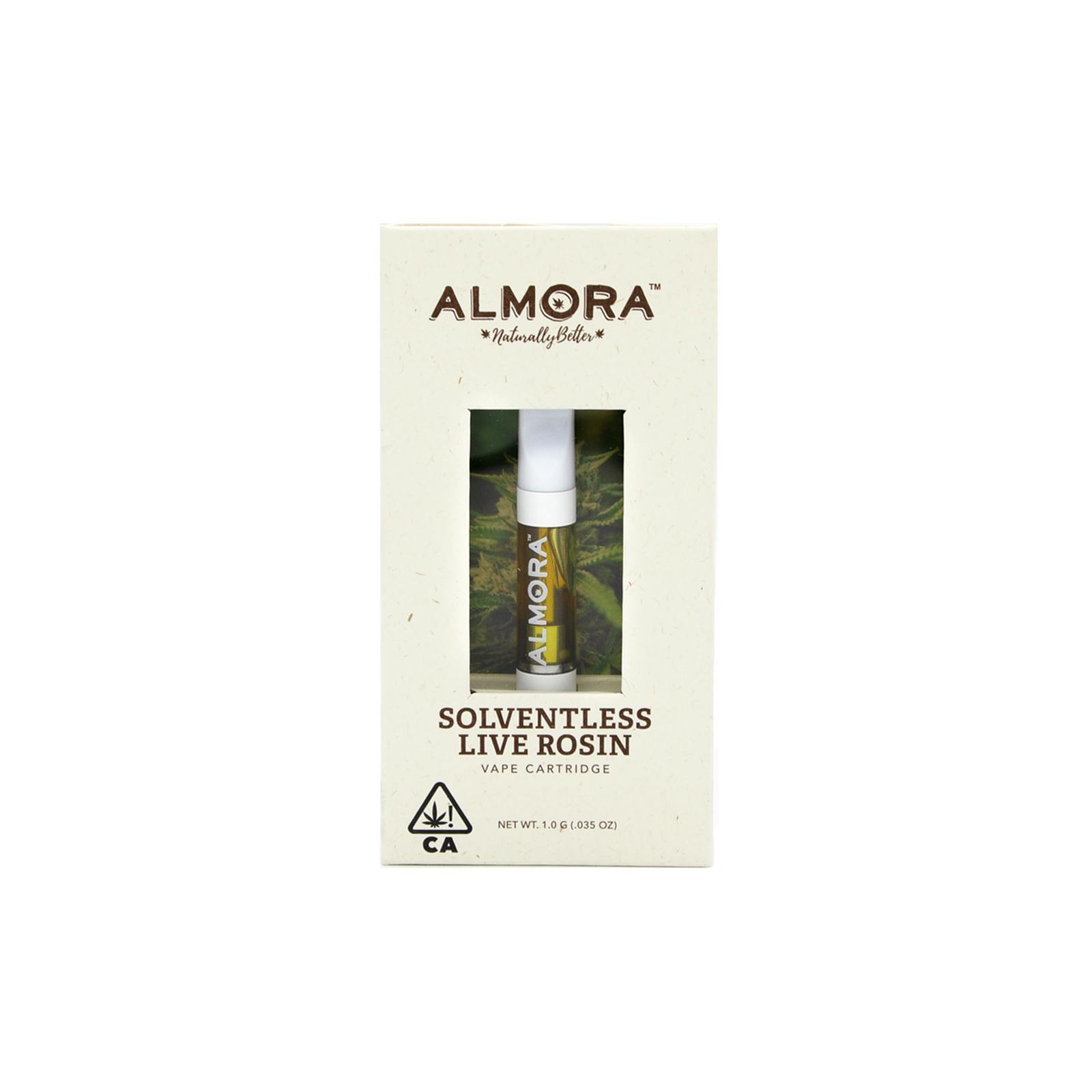 Almora: Solventless Live Rosin Skoranges 1g (Sativa) | Leafly