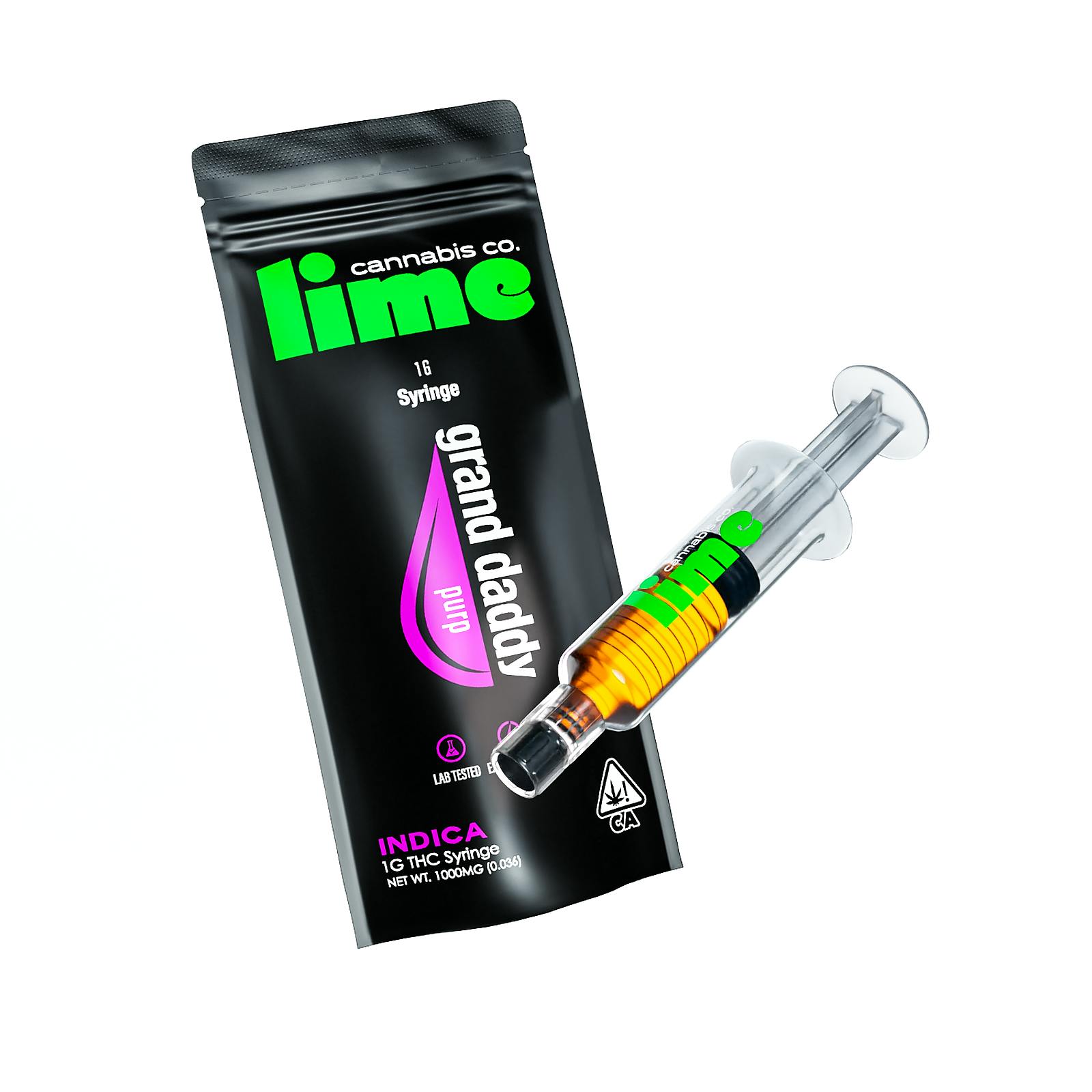 Lime: 1000mg THC Syringe | GDP | Leafly