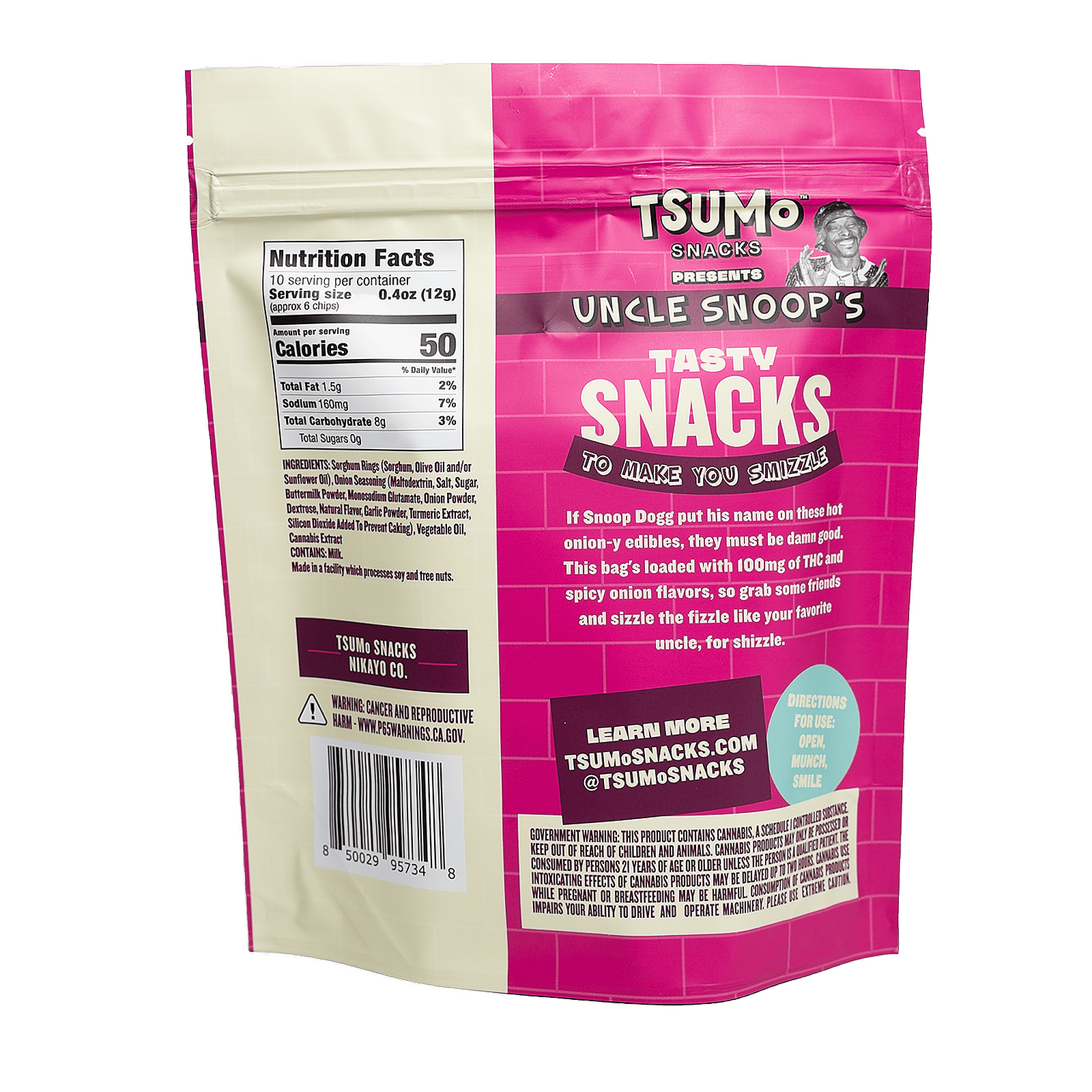 TSUMo Snacks: TSUMo Snacks - Spicy Onion - Crispy Flavored Rings ...