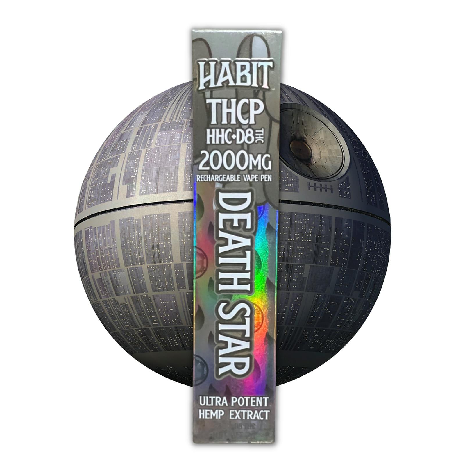 Luxe THC | 25% OFF with code LEAFLY: Death Star 2ml THCP/HHC/D8 Vape ...
