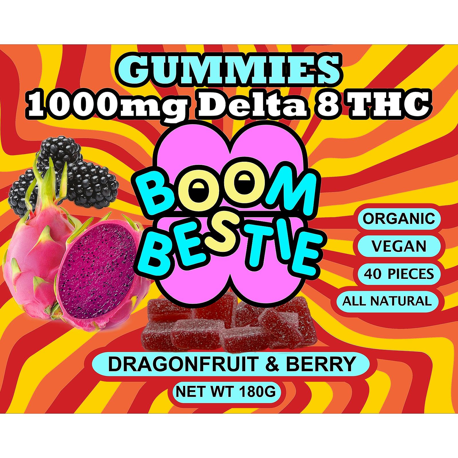 Medical Terpenes/Sauce Terps: Delta 8 THC Gummy Dragon Fruit & Berries ...