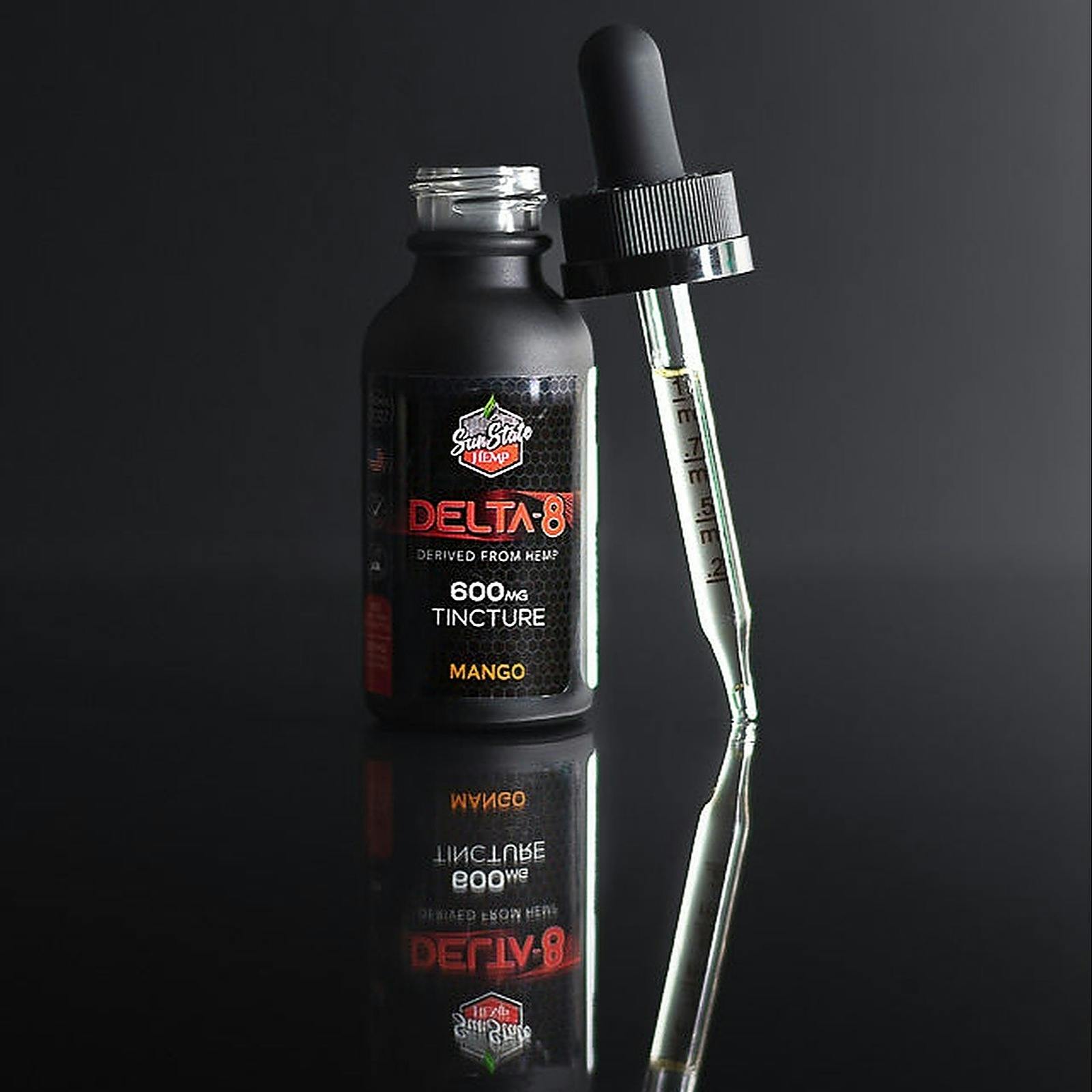 Sun State Hemp: Delta 8 MCT Oil Tincture Strawberry Shortcake 30ml ...