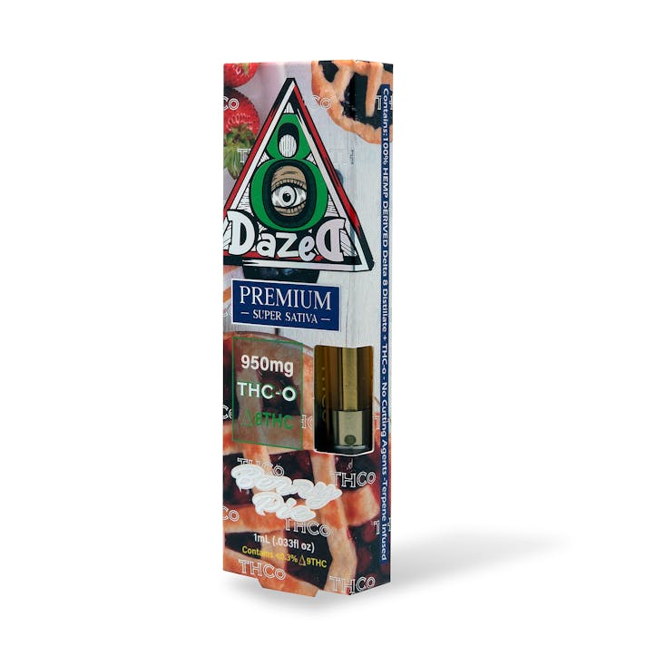 Dazed8 Berry Pie Delta 8 Thc O Vape Cartridge — 1 Gram Leafly