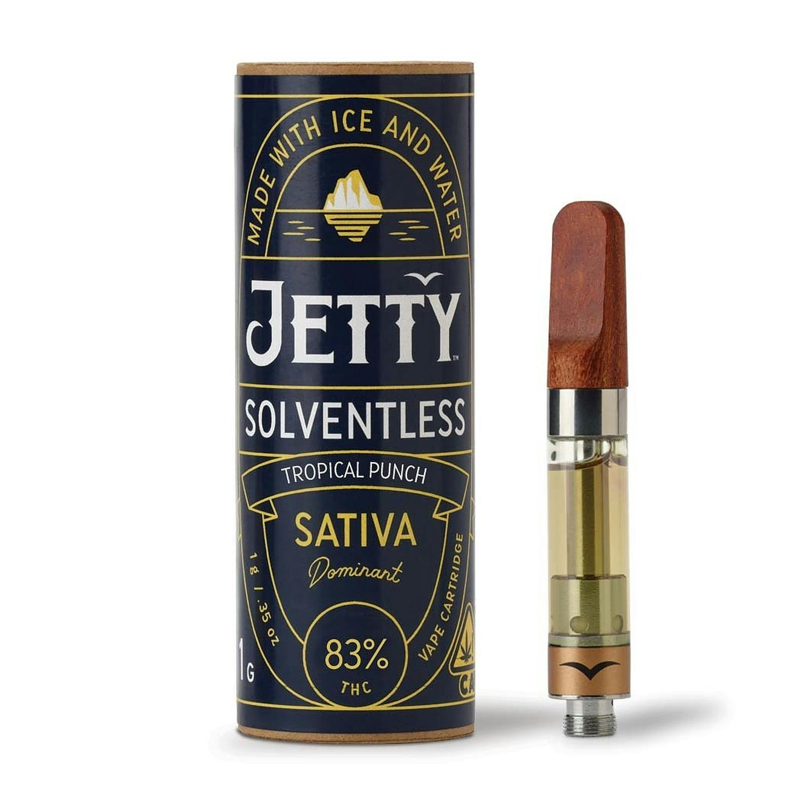 Jetty Extracts: Tropical Punch Solventless Cartridge 1g | Leafly
