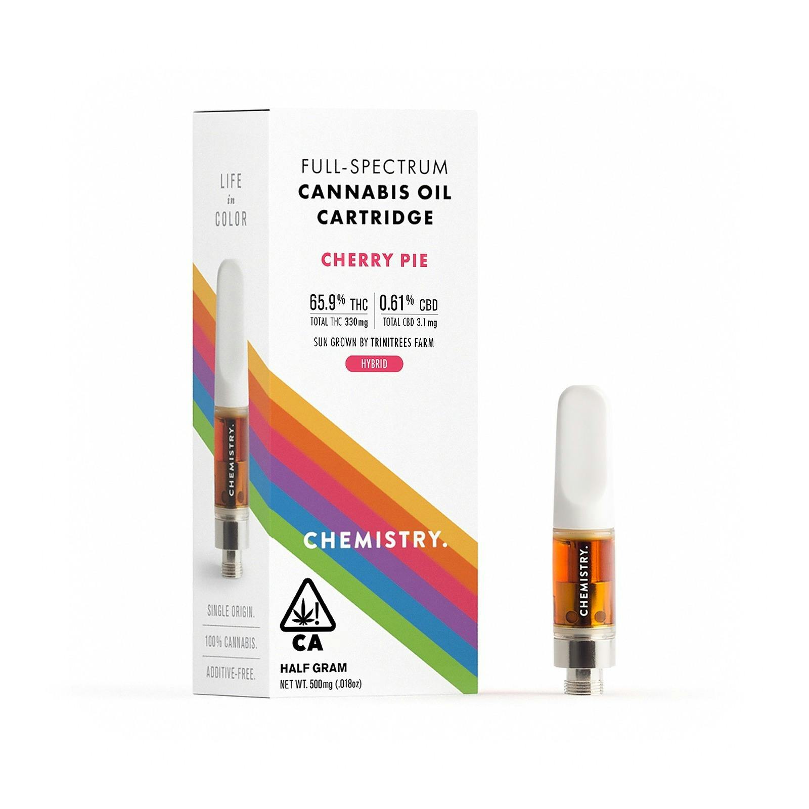 Chemistry.: Cherry Pie Vape Cartridge [0.5g] | Leafly