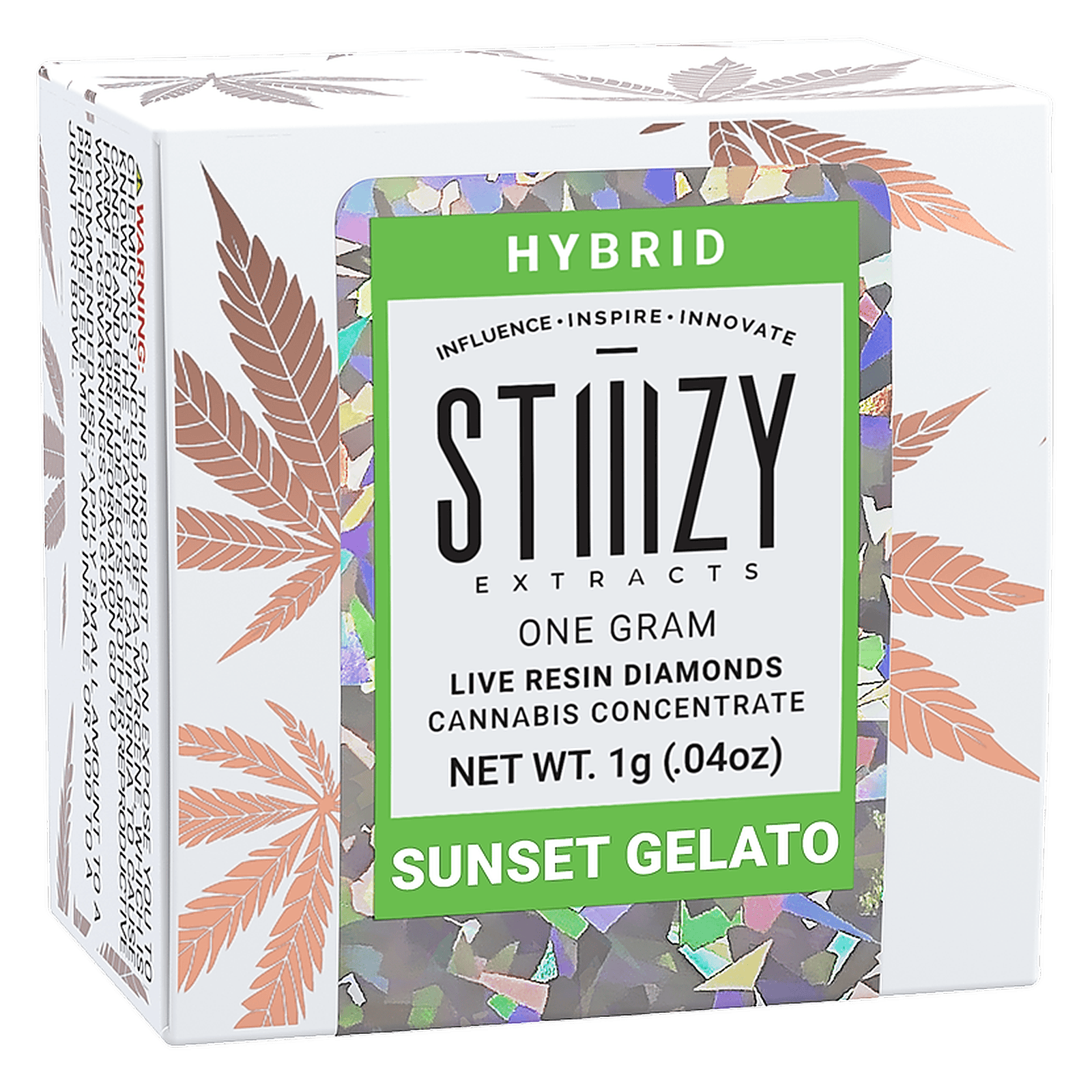 STIIIZY: SUNSET GELATO - LIVE RESIN DIAMONDS 1G | Leafly
