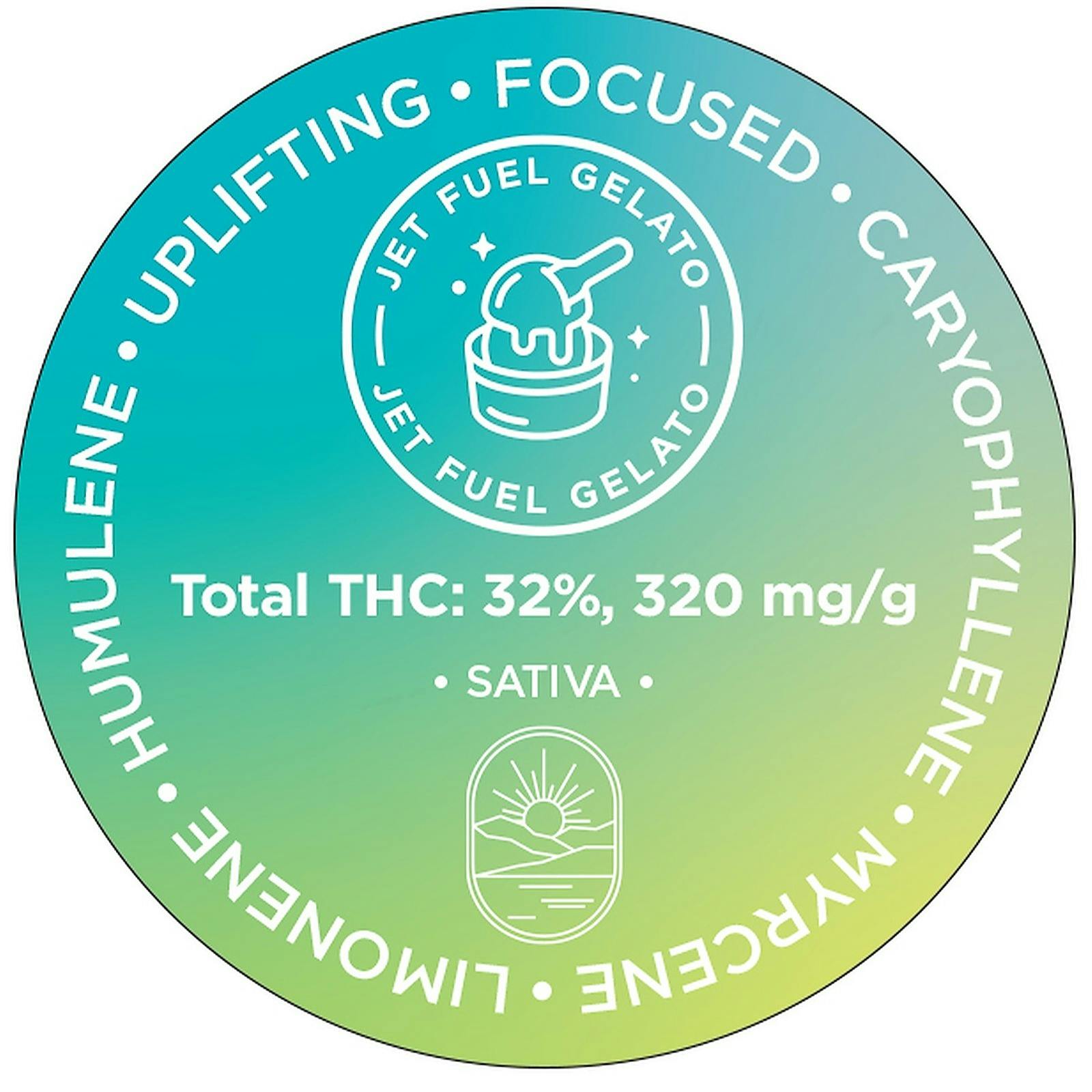 Autumn Brands: Jet Fuel Gelato 1g Premium Pre-Roll | Leafly