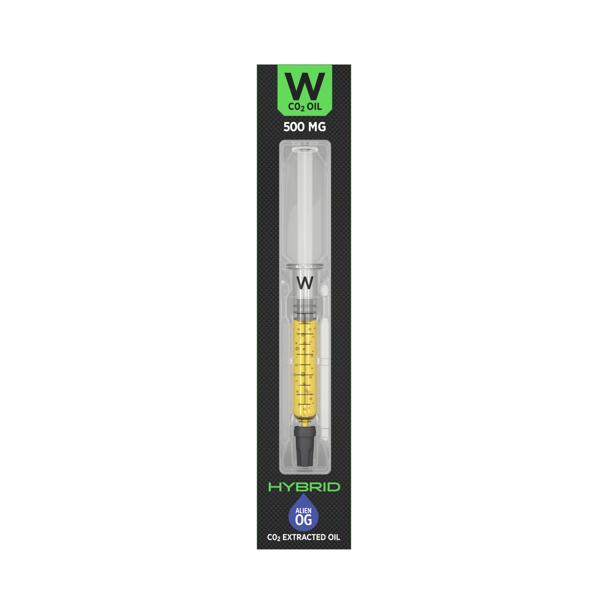 W Vapes: Alien OG 500MG CO2 Oil Syringe | Leafly