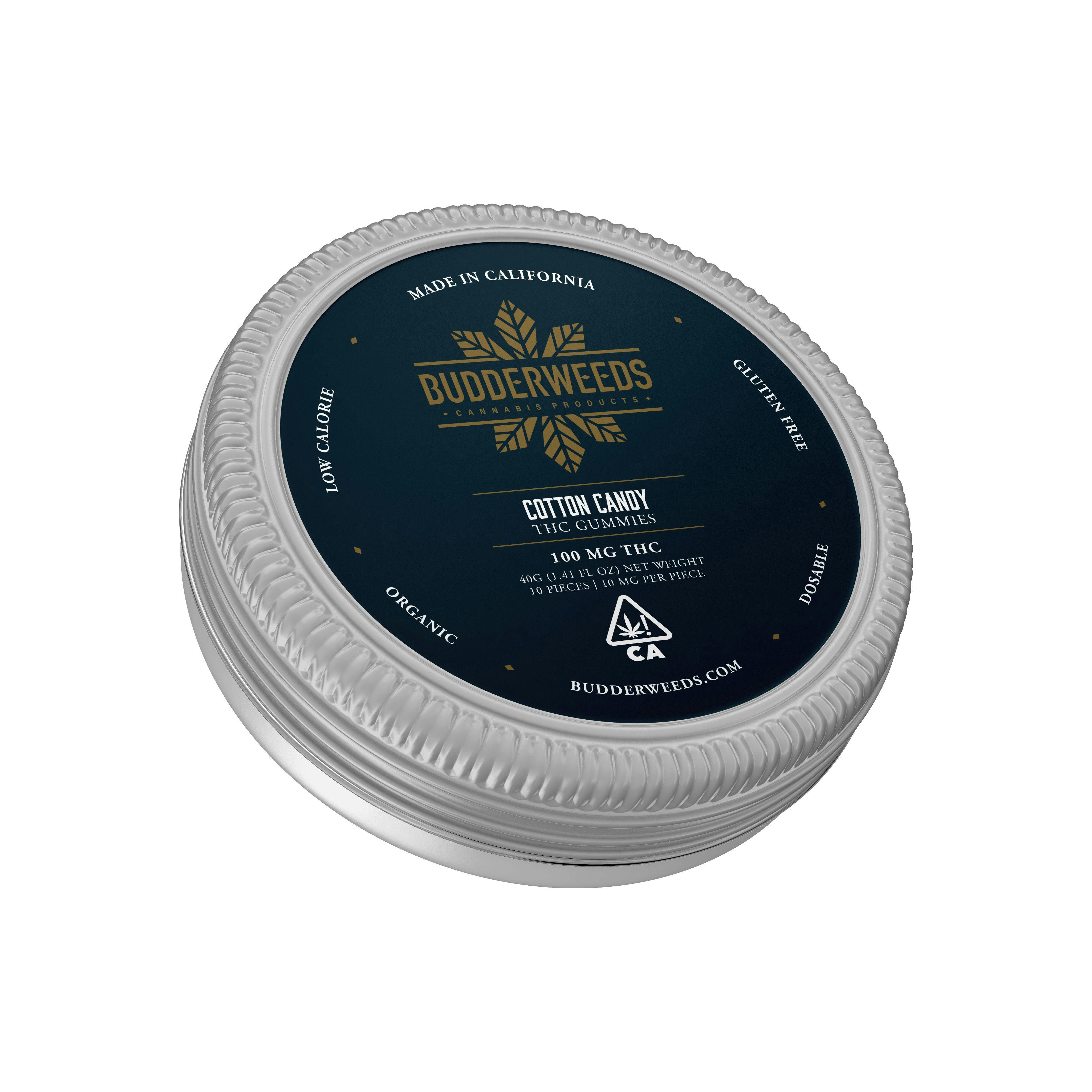 Budderweeds: Cotton Candy – THC Gummies | Leafly