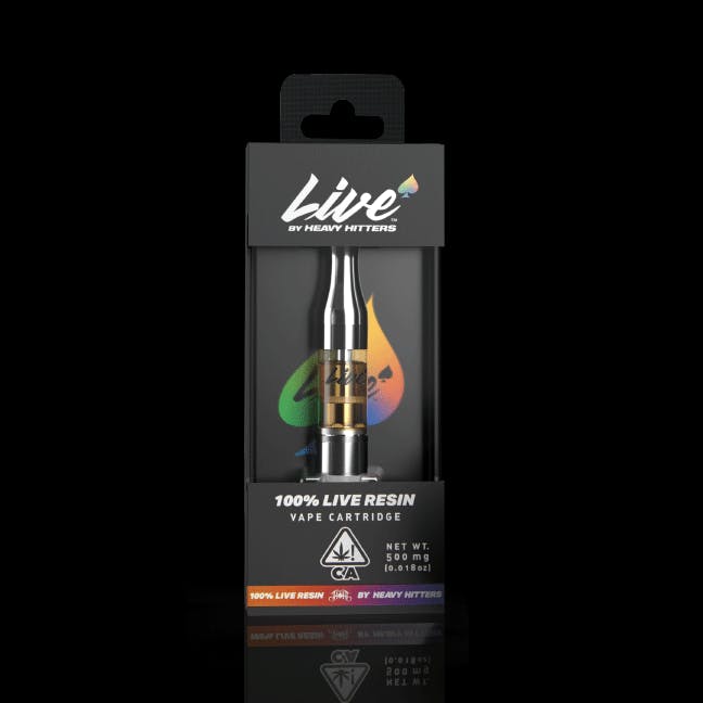 Heavy Hitters: High Octane OG Live Resin Cartridge 0.5g (Indica) | Leafly