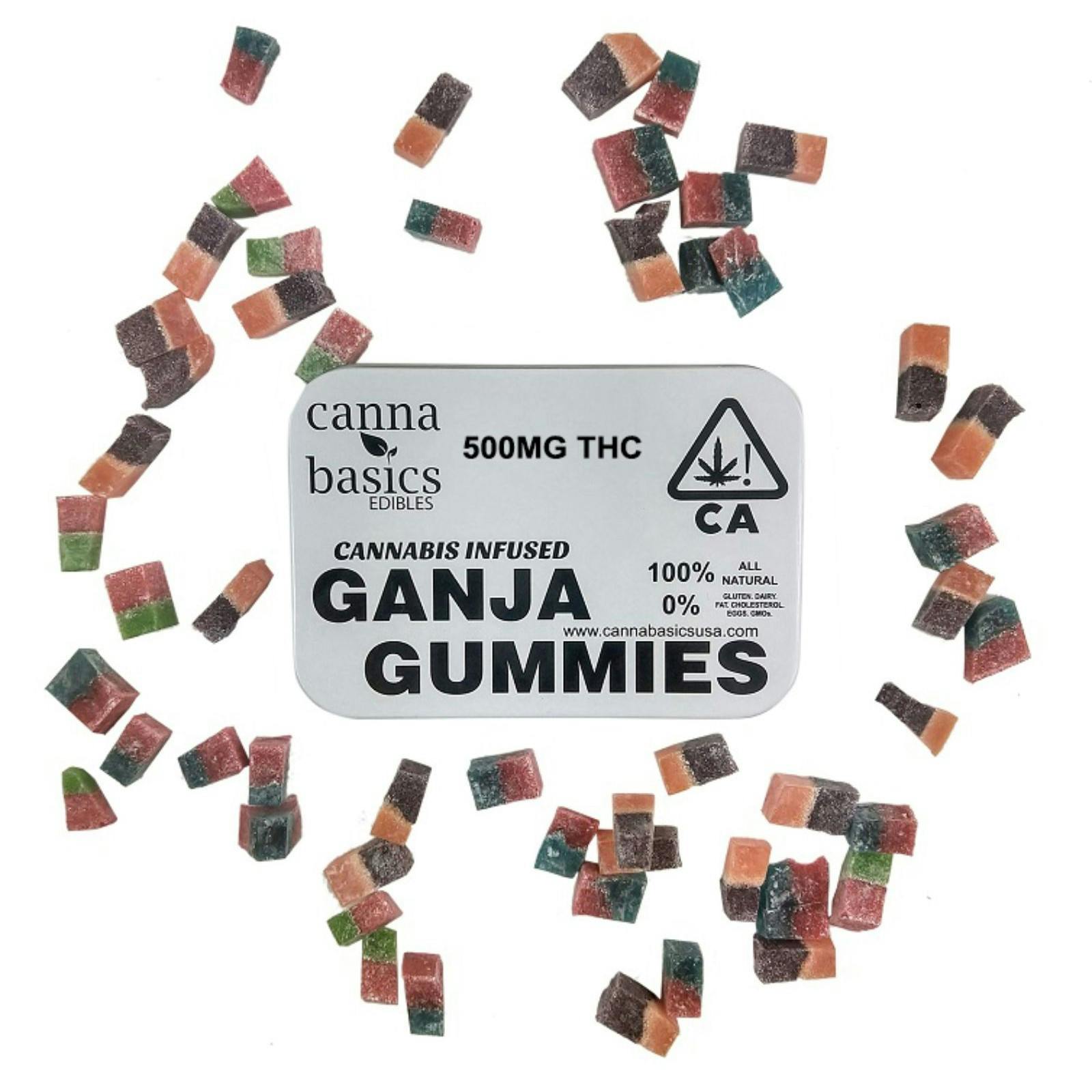 CANNA BASICS: GANJA GUMMIES 500MG | Leafly
