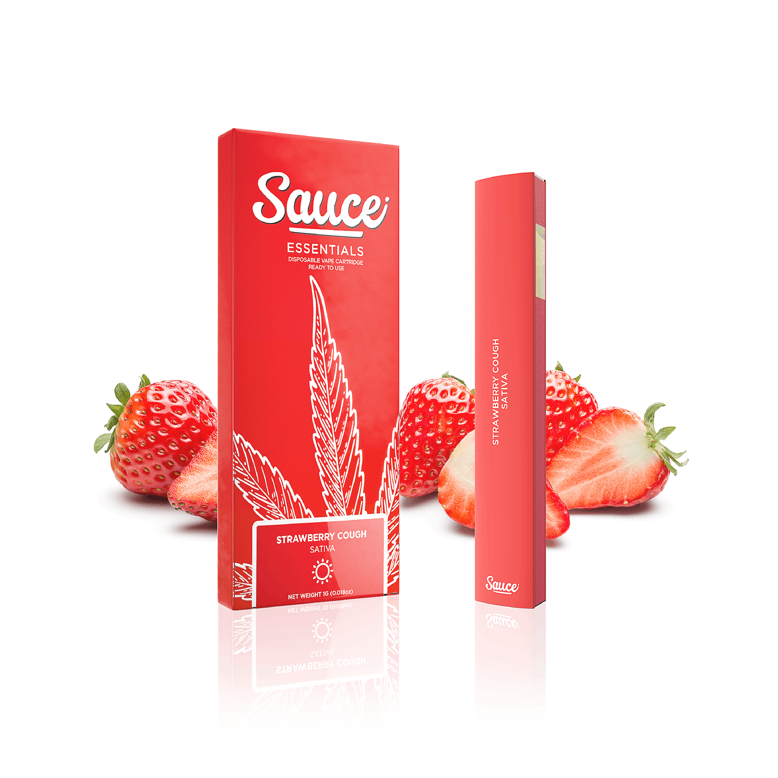 Sauce Essentials Strawberry Cough 1g Live Resin Infused Sativa