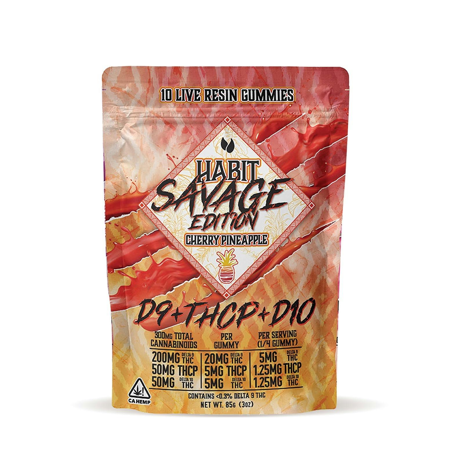 Luxe THC | 25% OFF with code LEAFLY: Savage Edition D9+D10+THCP Gummies ...