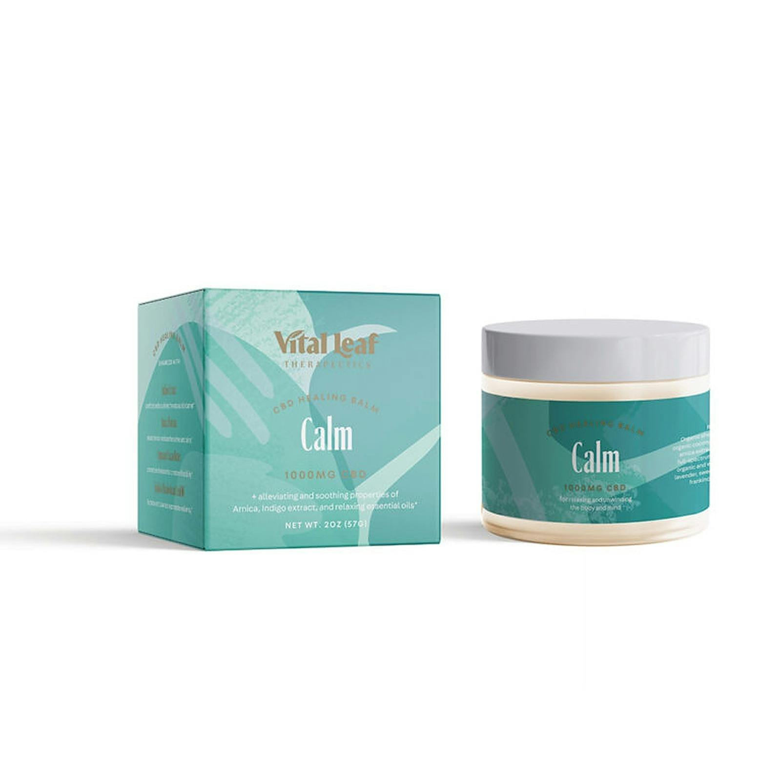 Vital Leaf: CBD Healing Balm | Calm | 1000mg CBD | Leafly