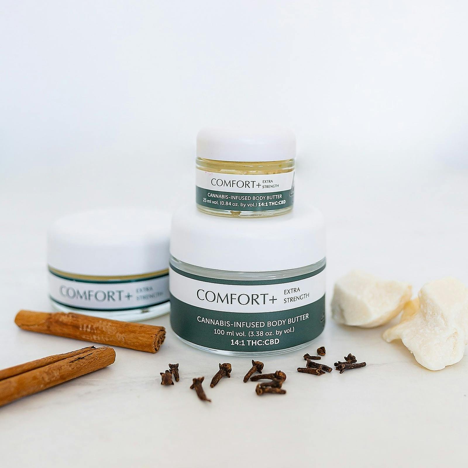 Sweet Releaf Topicals: 14:1 THC:CBD Comfort Plus Body Butter 25ml 206 ...