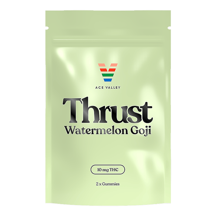 Ace Valley: Ace Valley Thrust Watermelon Goji Berry Gummies | Leafly