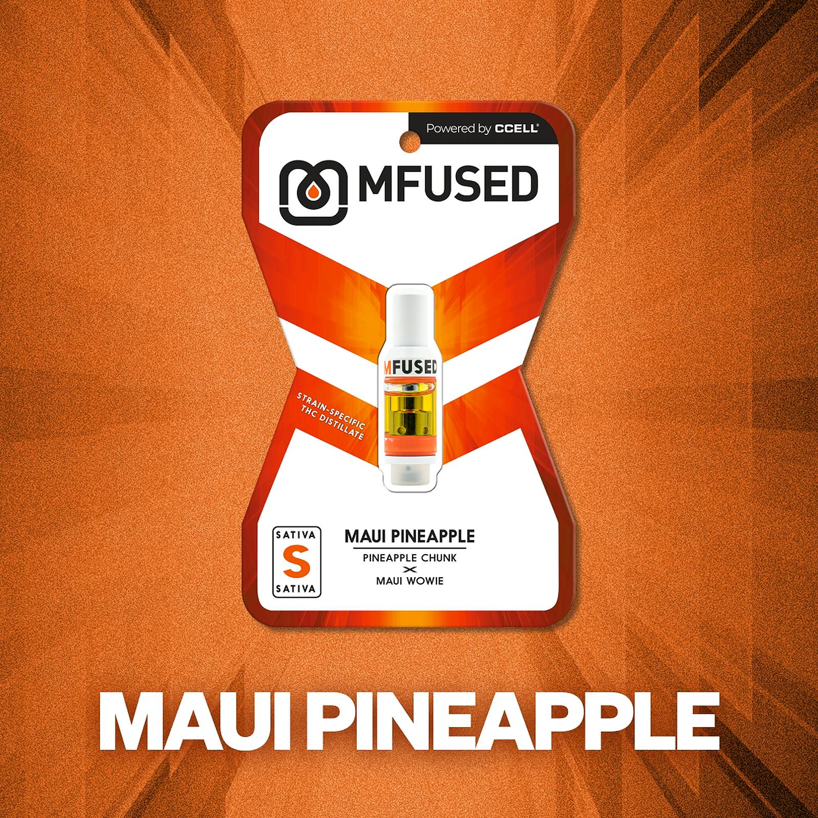 MFUSED: Maui Pineapple - Strain Specific Distillate Tank | Leafly