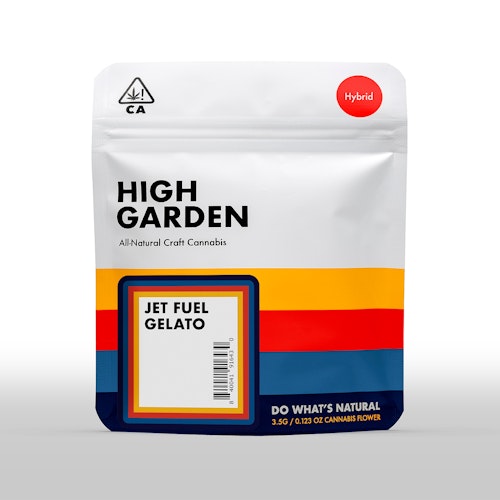High Garden: Jet Fuel Gelato 3.5G Hybrid FLower | Leafly