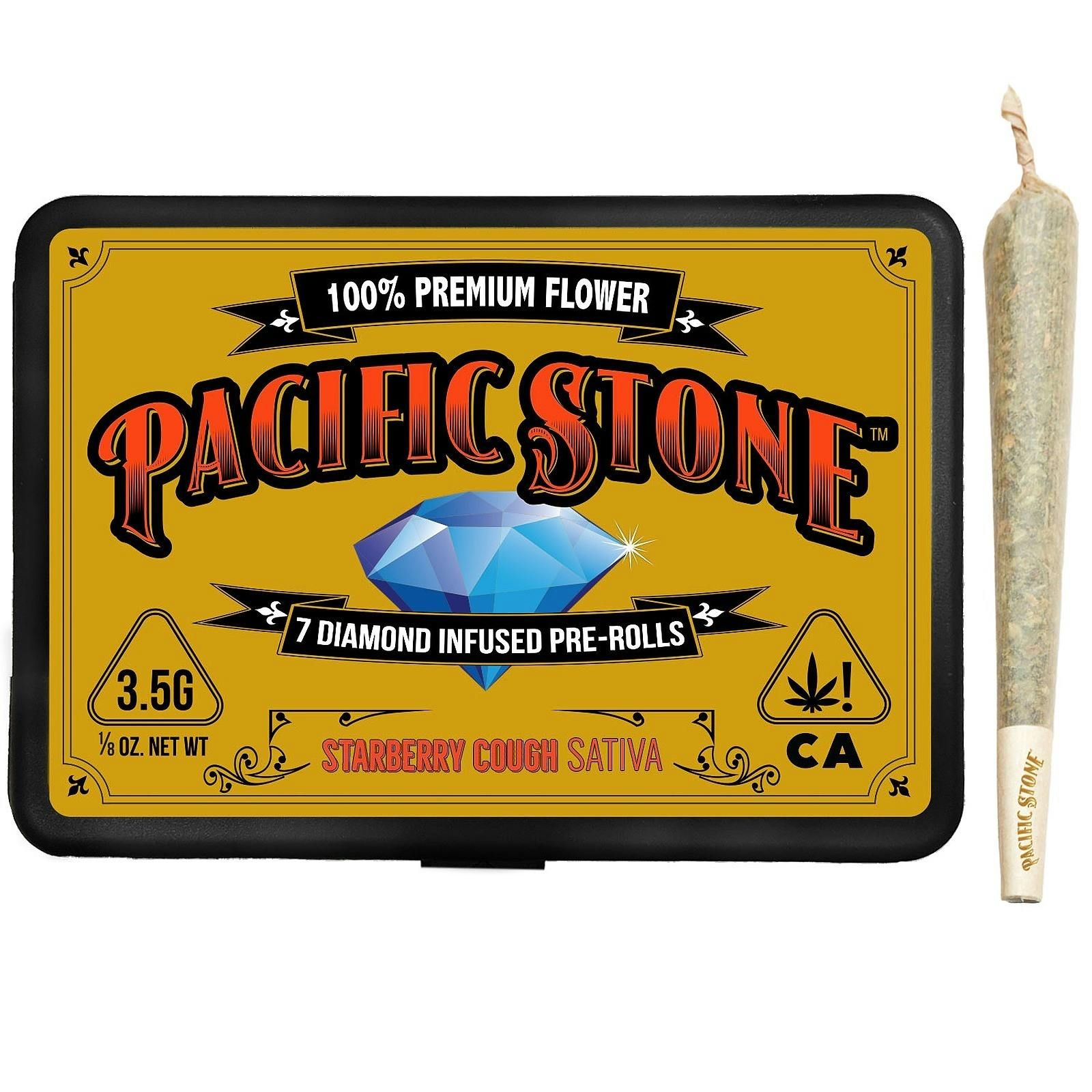 Pacific Stone: Pacific Stone | Starberry Sativa Infused Pre-Rolls 7pk ...