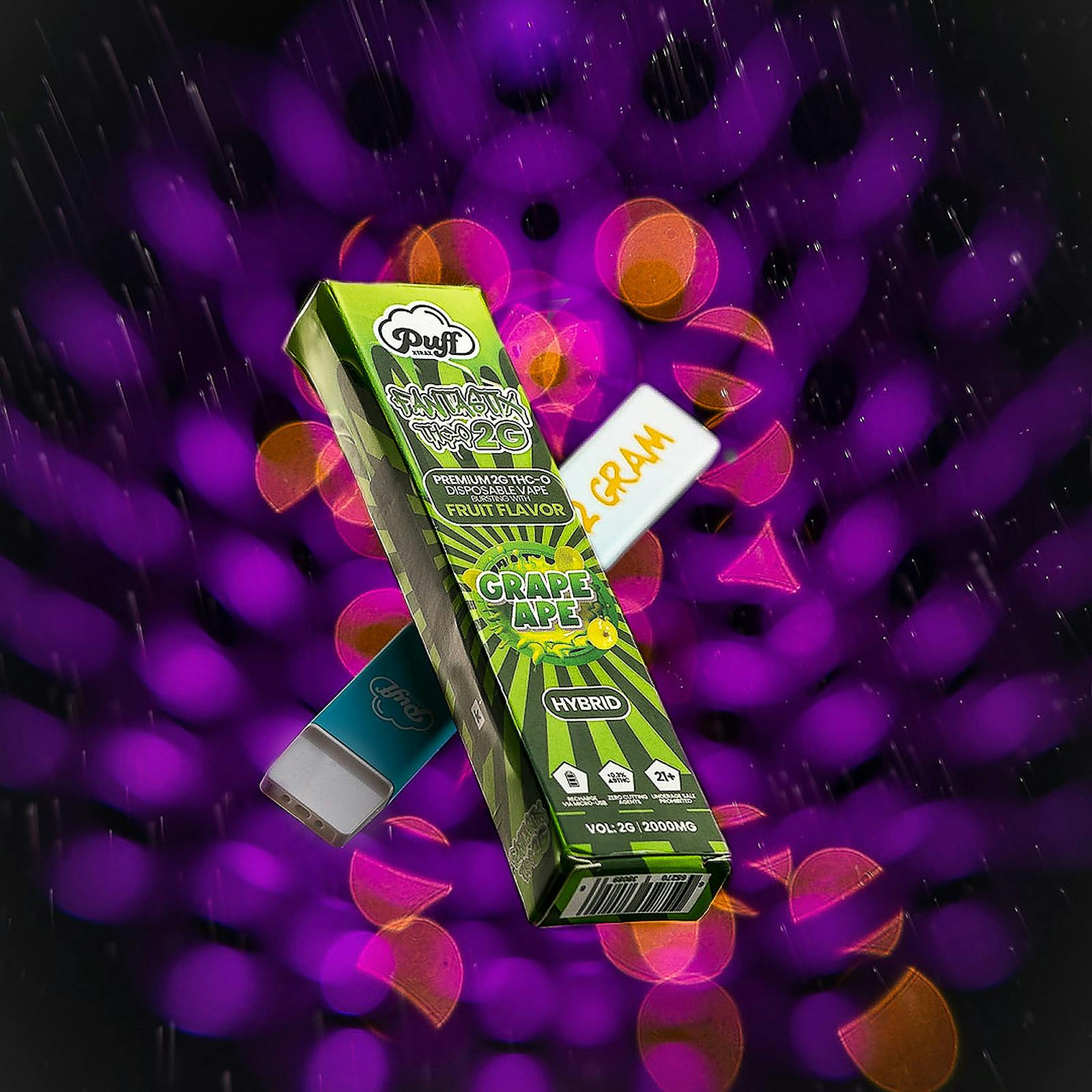 Puff Xtrax: Fantastix THC-O 2G Disposable Vape: Grape Ape | Puff Xtrax ...