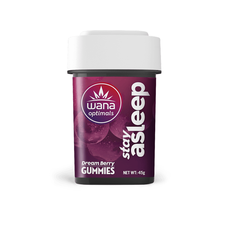 Wana Brands: Dream Berry Stay Asleep Sour Gummie 100mg 10-pack | Leafly