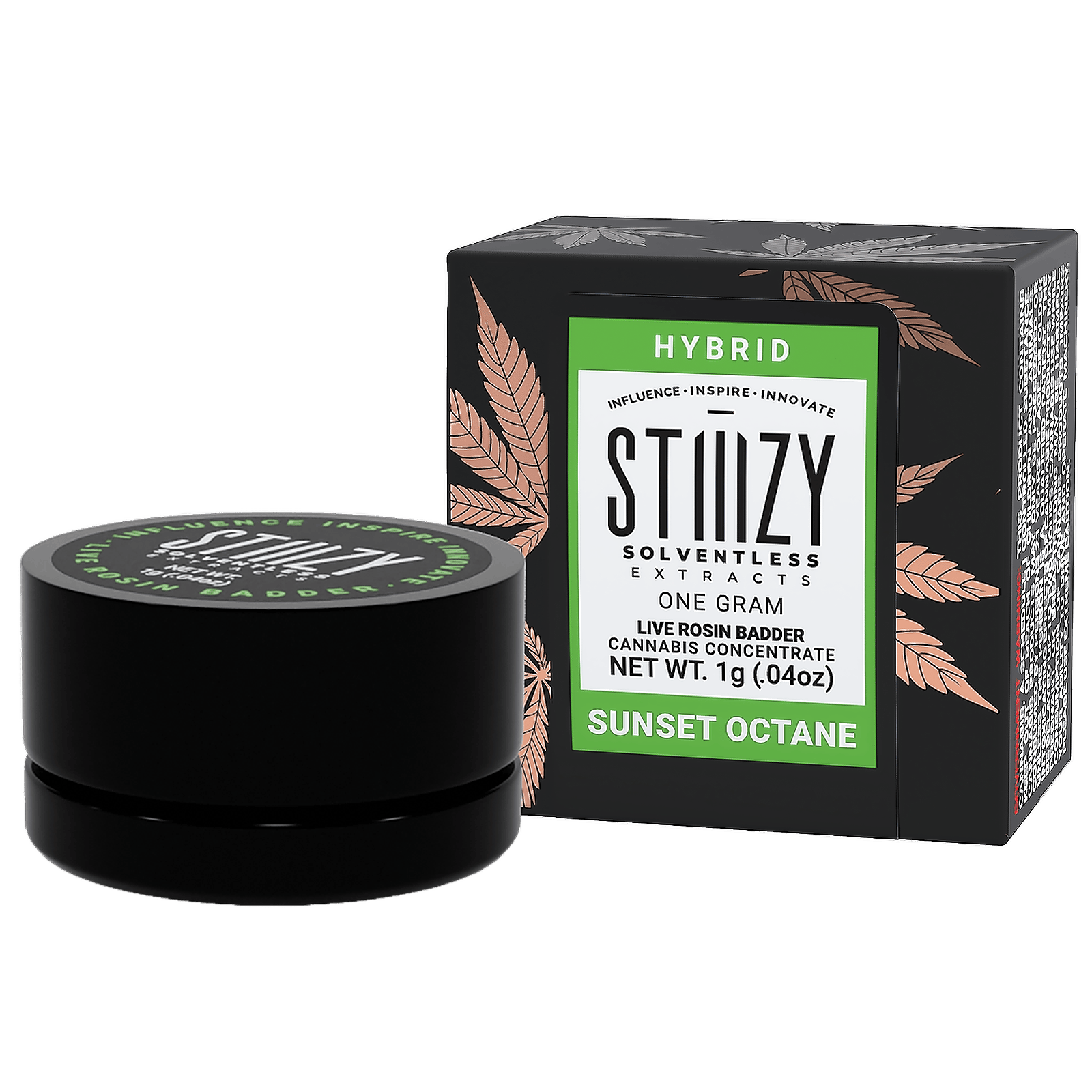 STIIIZY: SUNSET OCTANE - LIVE ROSIN BADDER 1G | Leafly