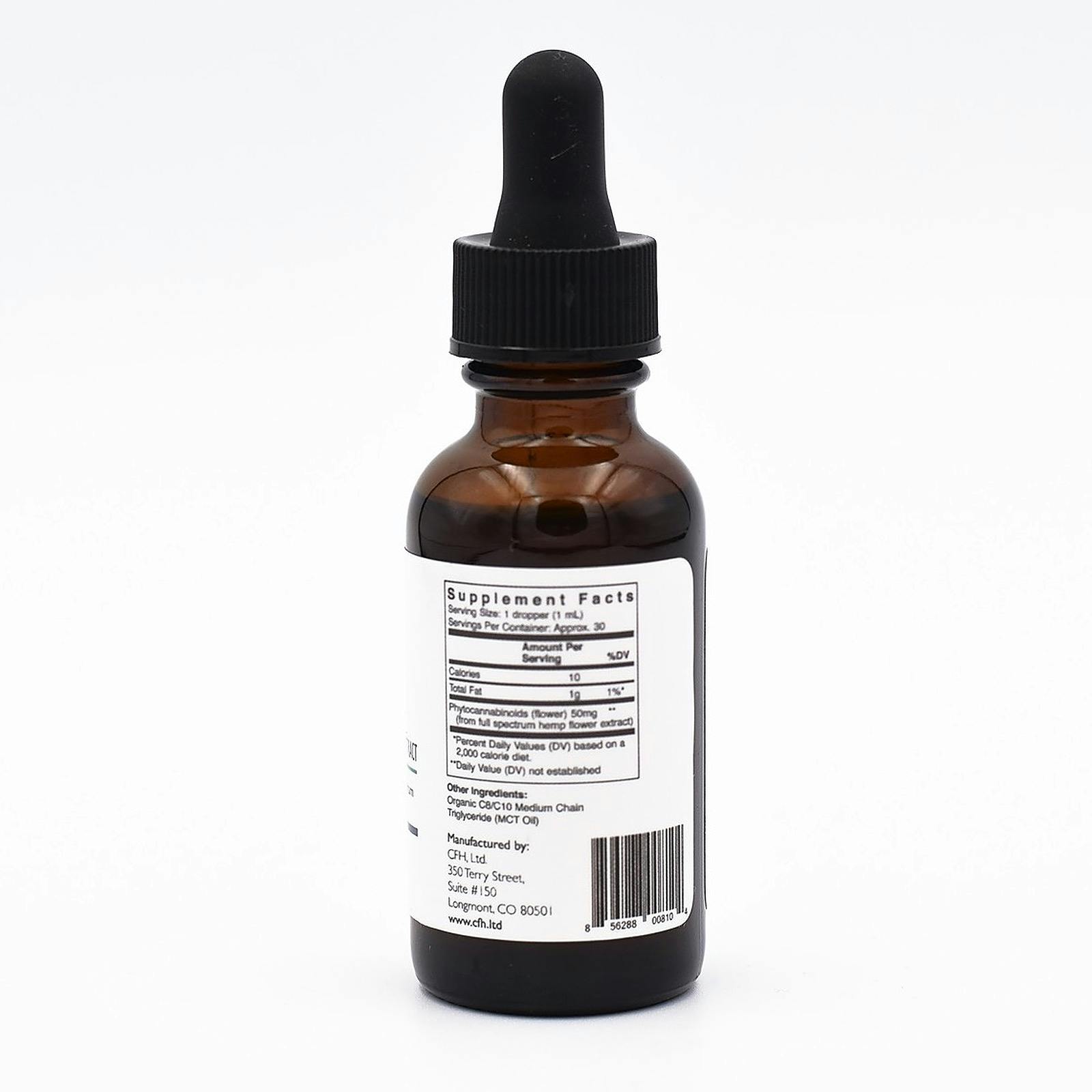 CFH ProLine: 1500mg CFH ProLine Full Spectrum Hemp Flower Oil Tincture | Leafly