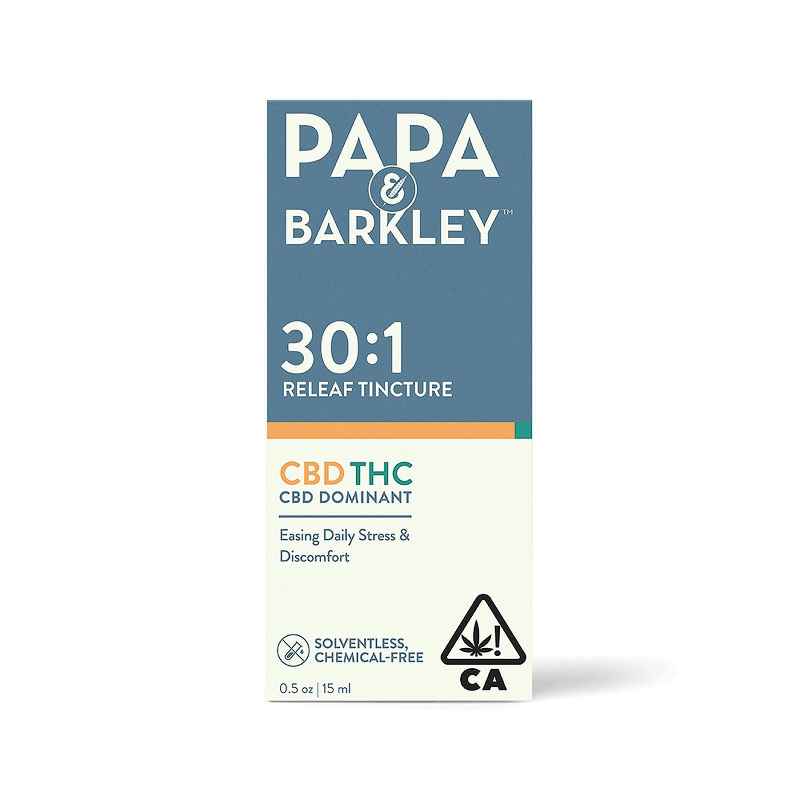 Papa & Barkley: 30:1 Releaf Tinctures, 15ml | Leafly