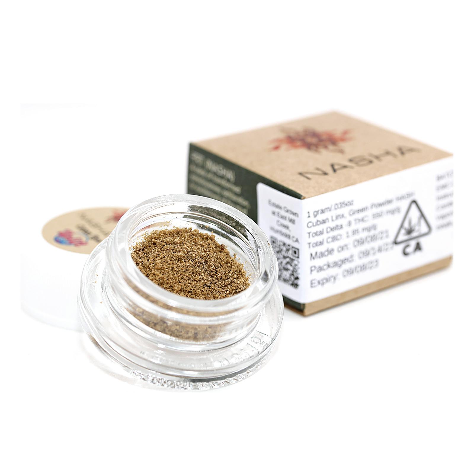 NASHA: Cuban Linx Green Powder Hash | Leafly