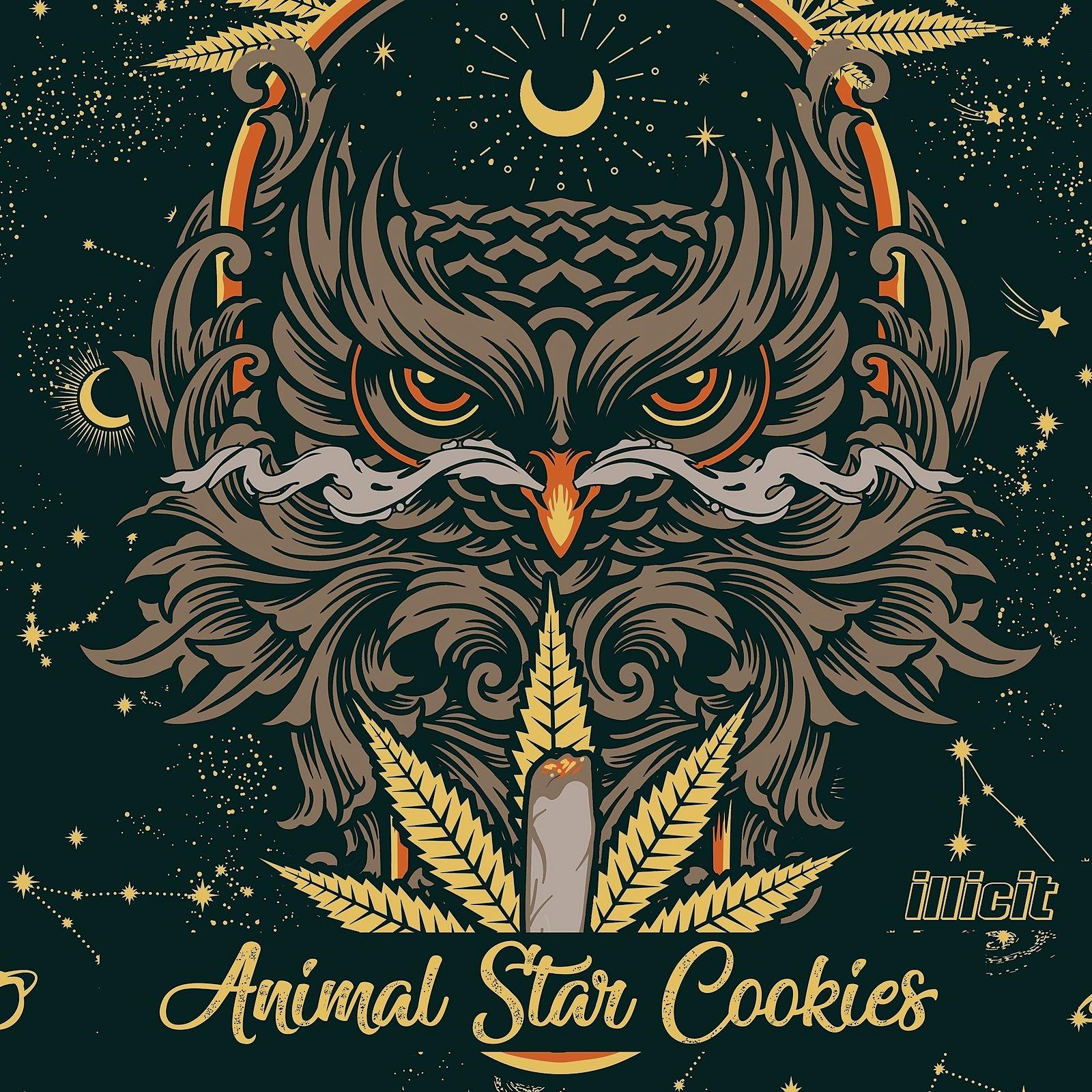 ILLICIT: Animal Star Cookies Smokos 5pk x 0.5g | Leafly