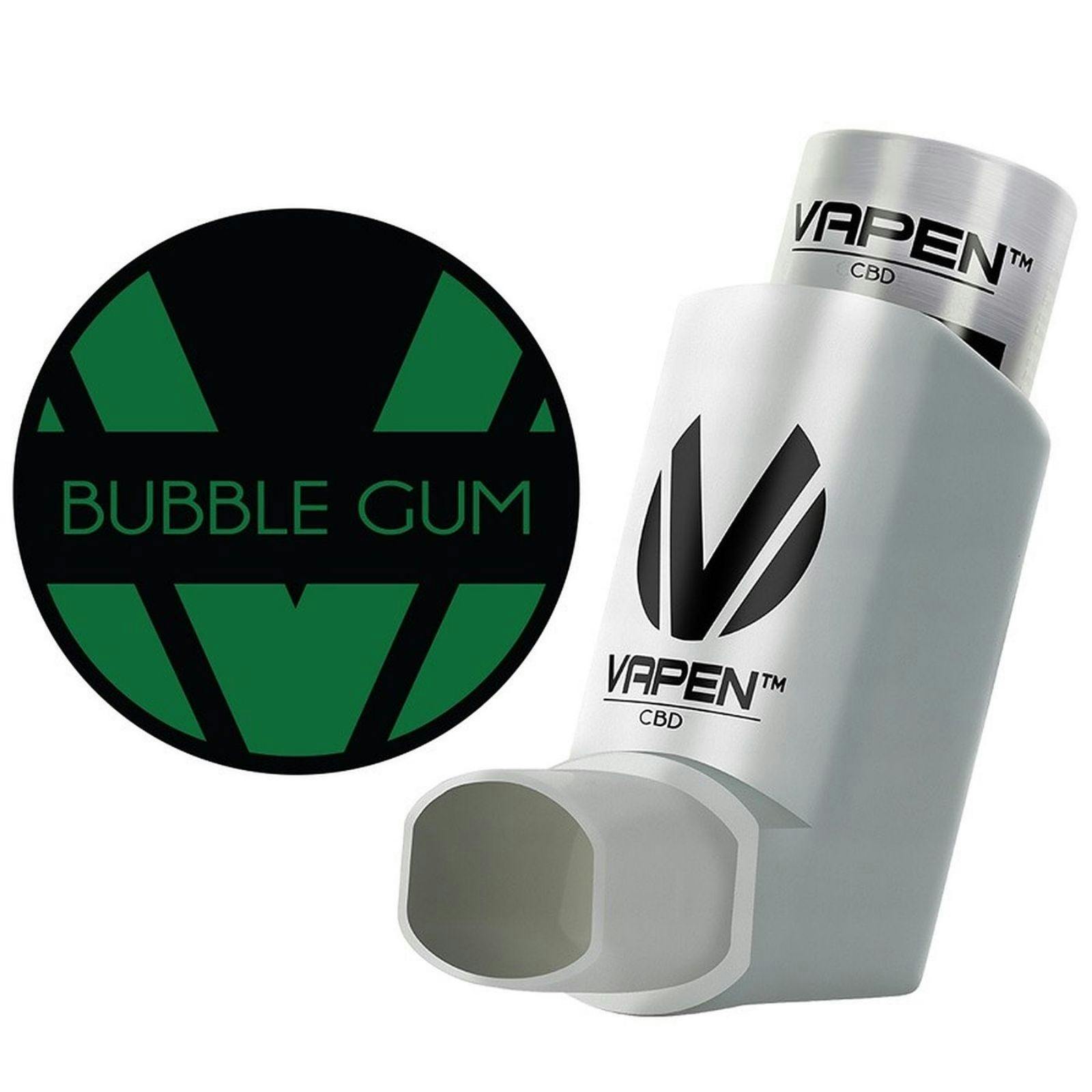 Vapen: Bubblegum CBD Inhaler Cartridge 1g | Leafly