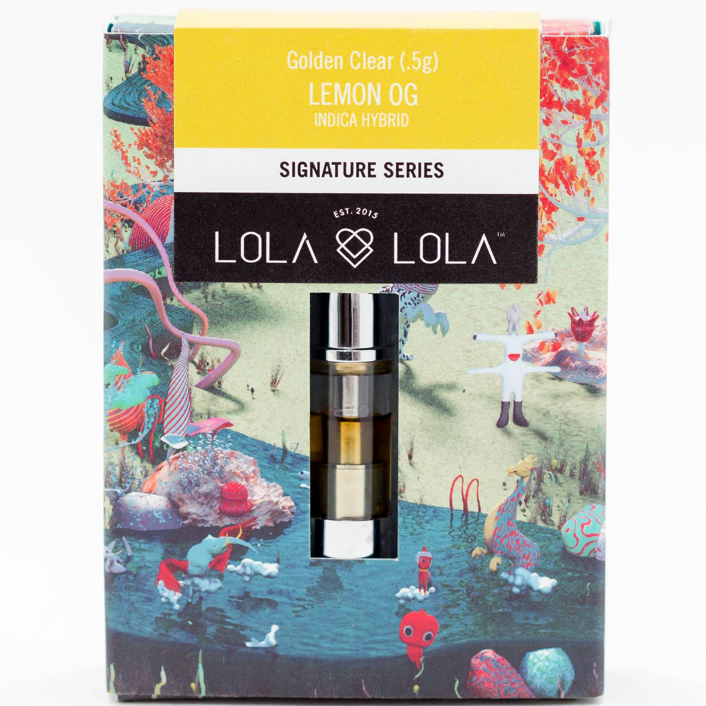 Lola Lola: Lemon OG Cartridge (.5g) | Leafly