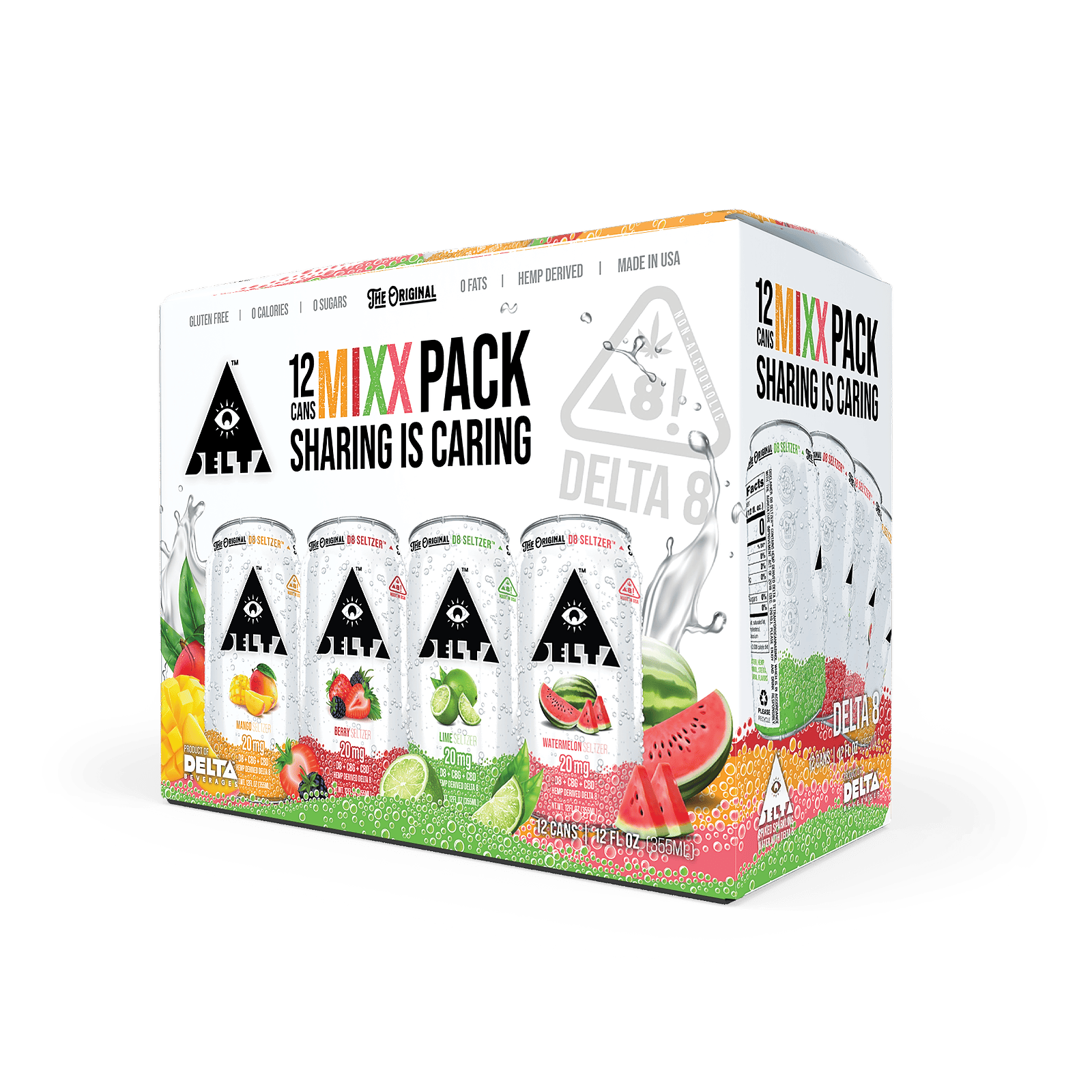 Delta Beverages D8 Seltzer ™ Delta 8 THC: The Original D8 Seltzer ...