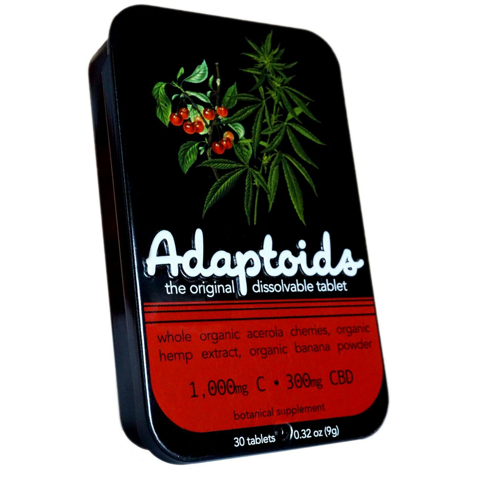 Adaptoids: Adaptoids Cherry - CBD + Vitamin C | Leafly