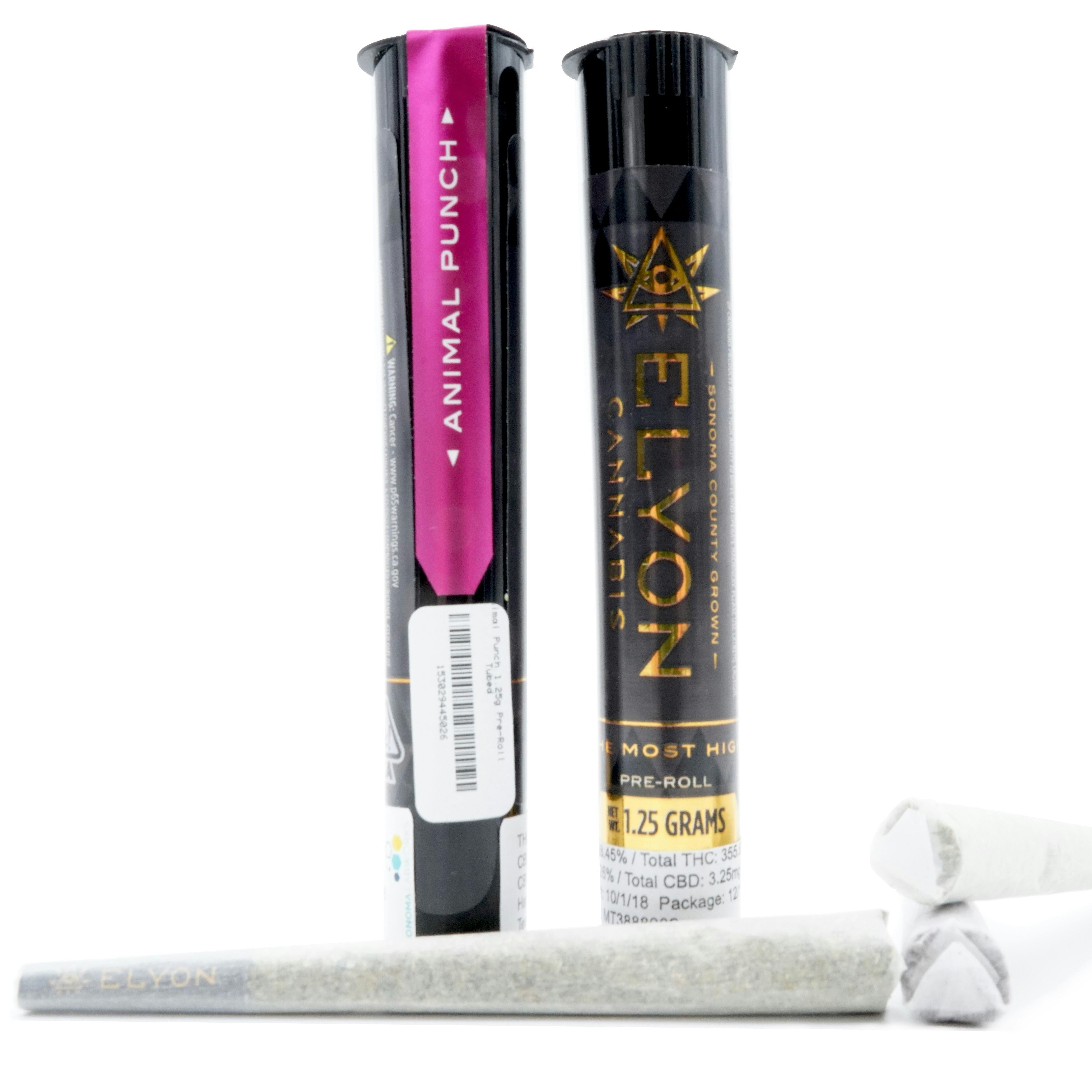 Elyon Cannabis: Animal Punch Pre-roll | Leafly